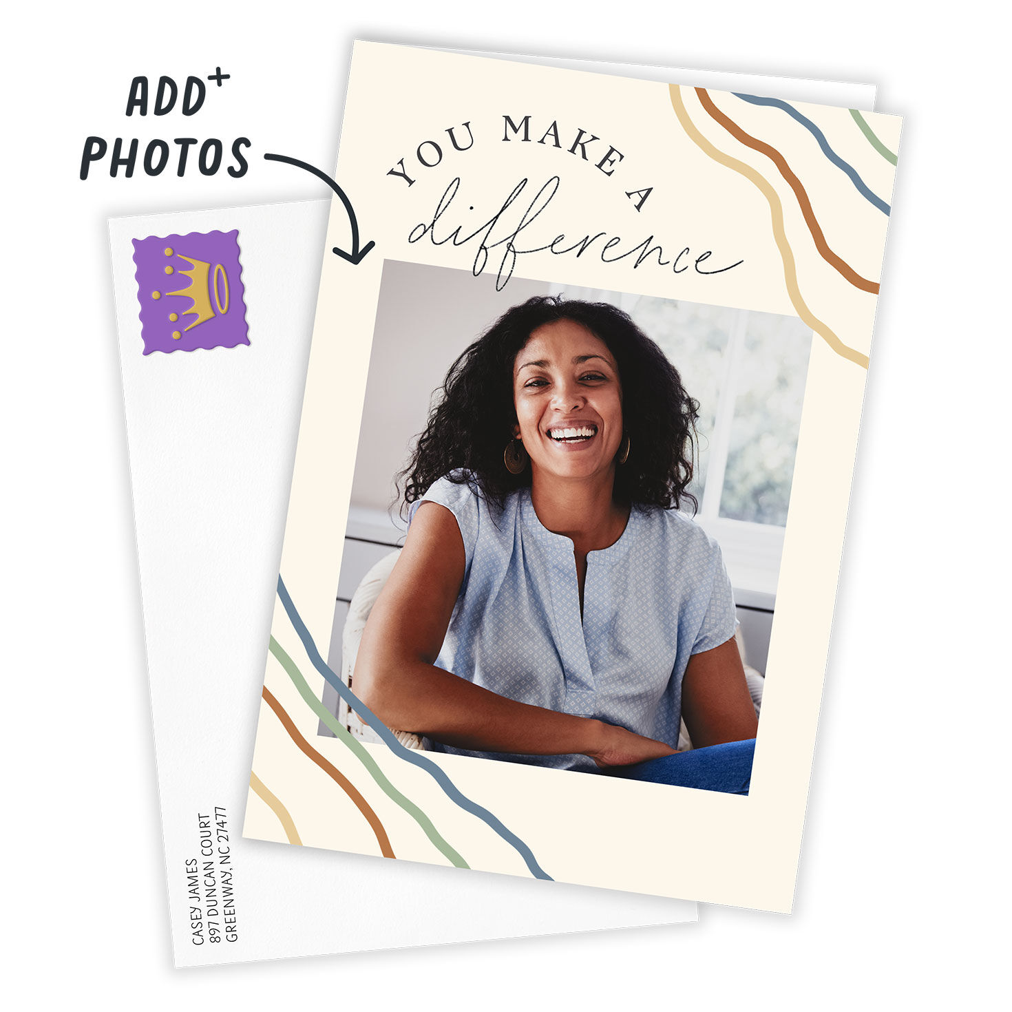 Personalized You Make a Difference Photo Card - Greeting Cards | Hallmark