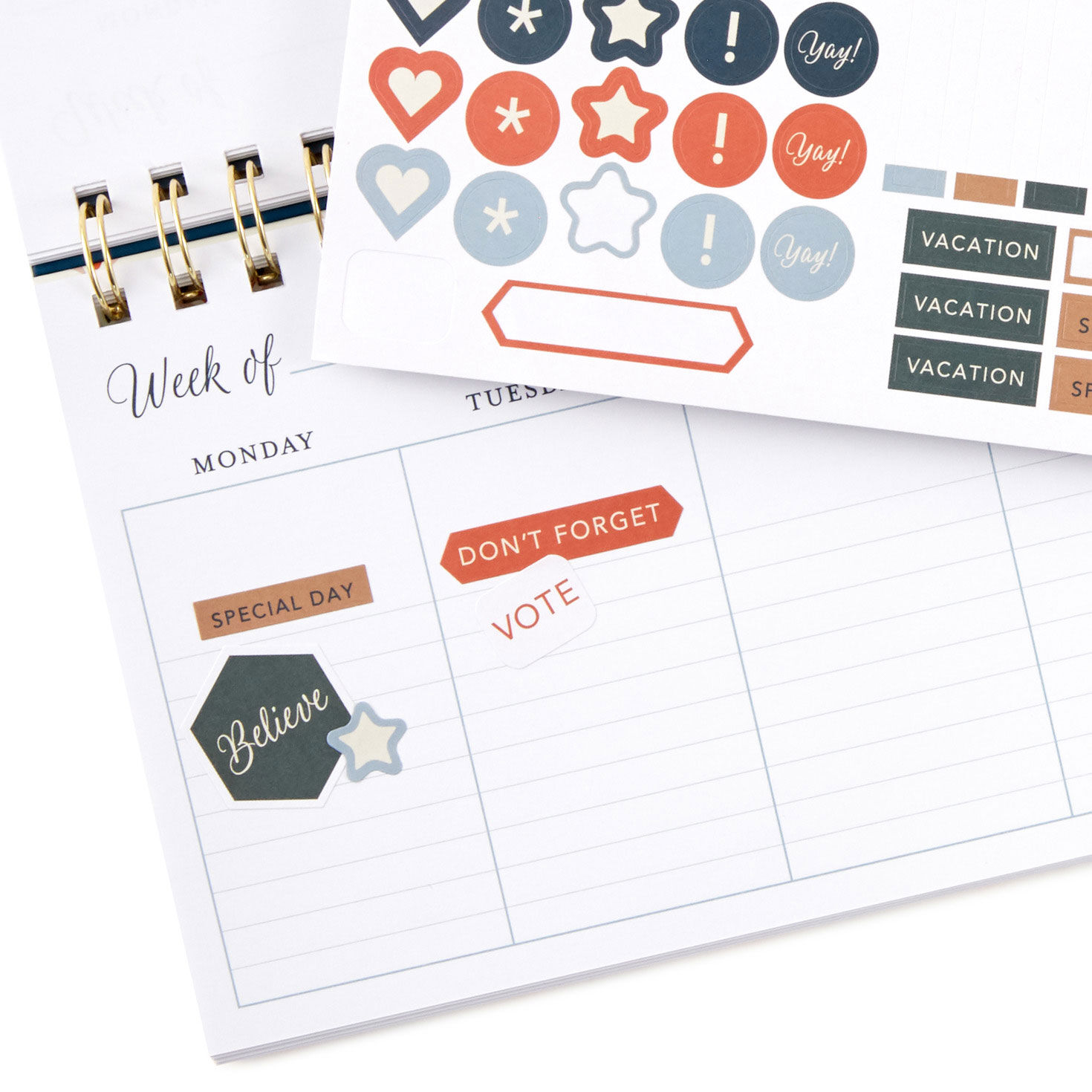 DaySpring This Is the Day Spiral Weekly Calendar - Calendars & Planners ...