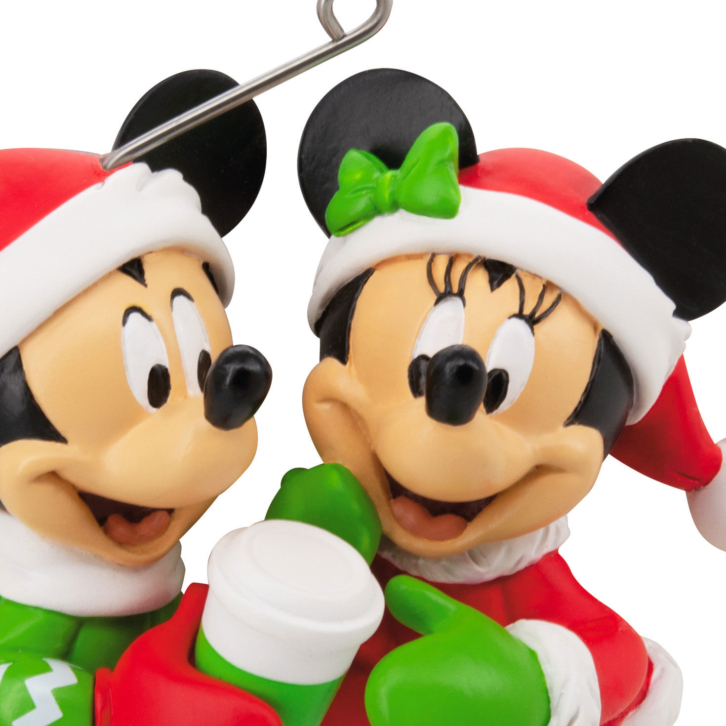 Disney Mickey and Minnie Sharing Cocoa Hallmark Ornament - Hallmark ...