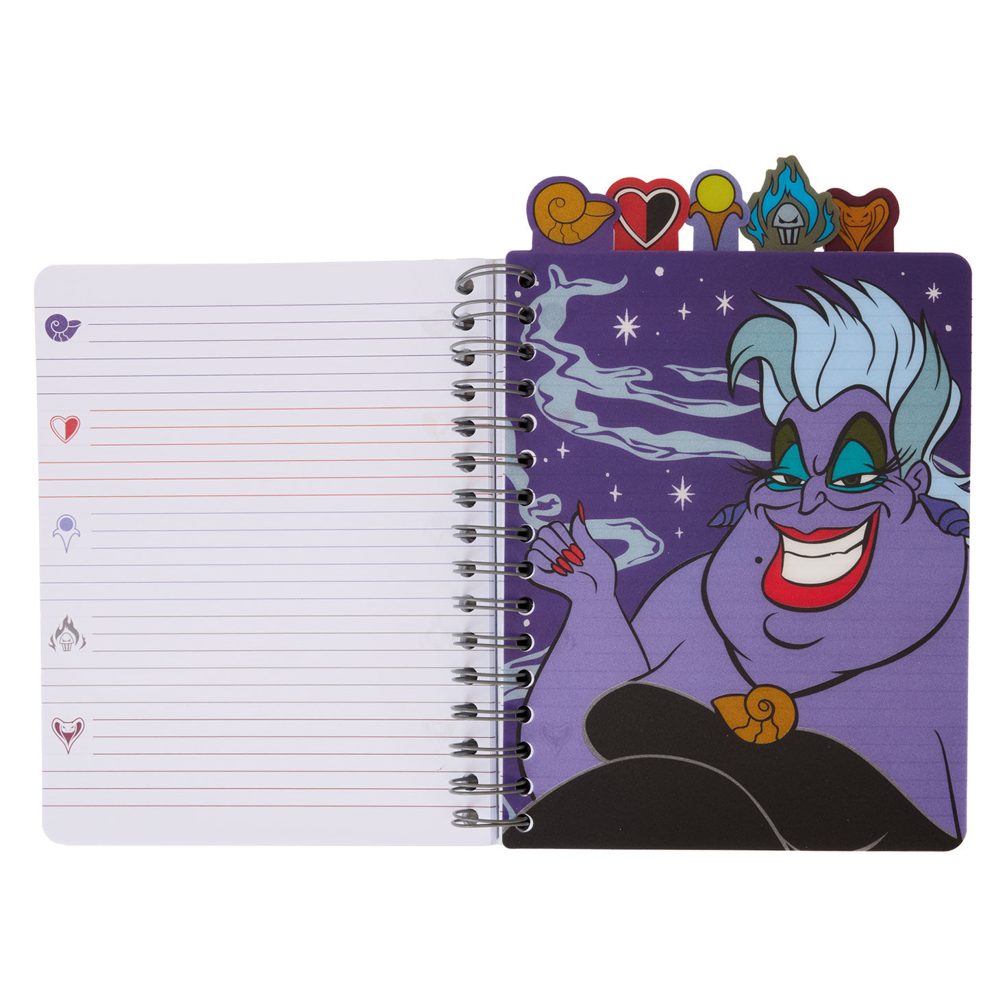 Loungefly Disney Villains Tabbed Journal - Notebooks & Journals | Hallmark