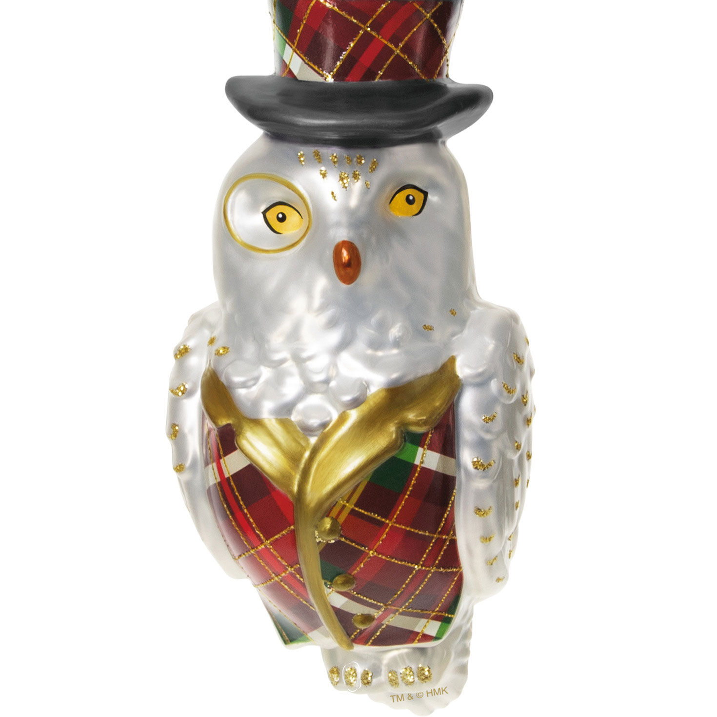 Dapper Owl Glass Ornament - Keepsake Ornaments | Hallmark