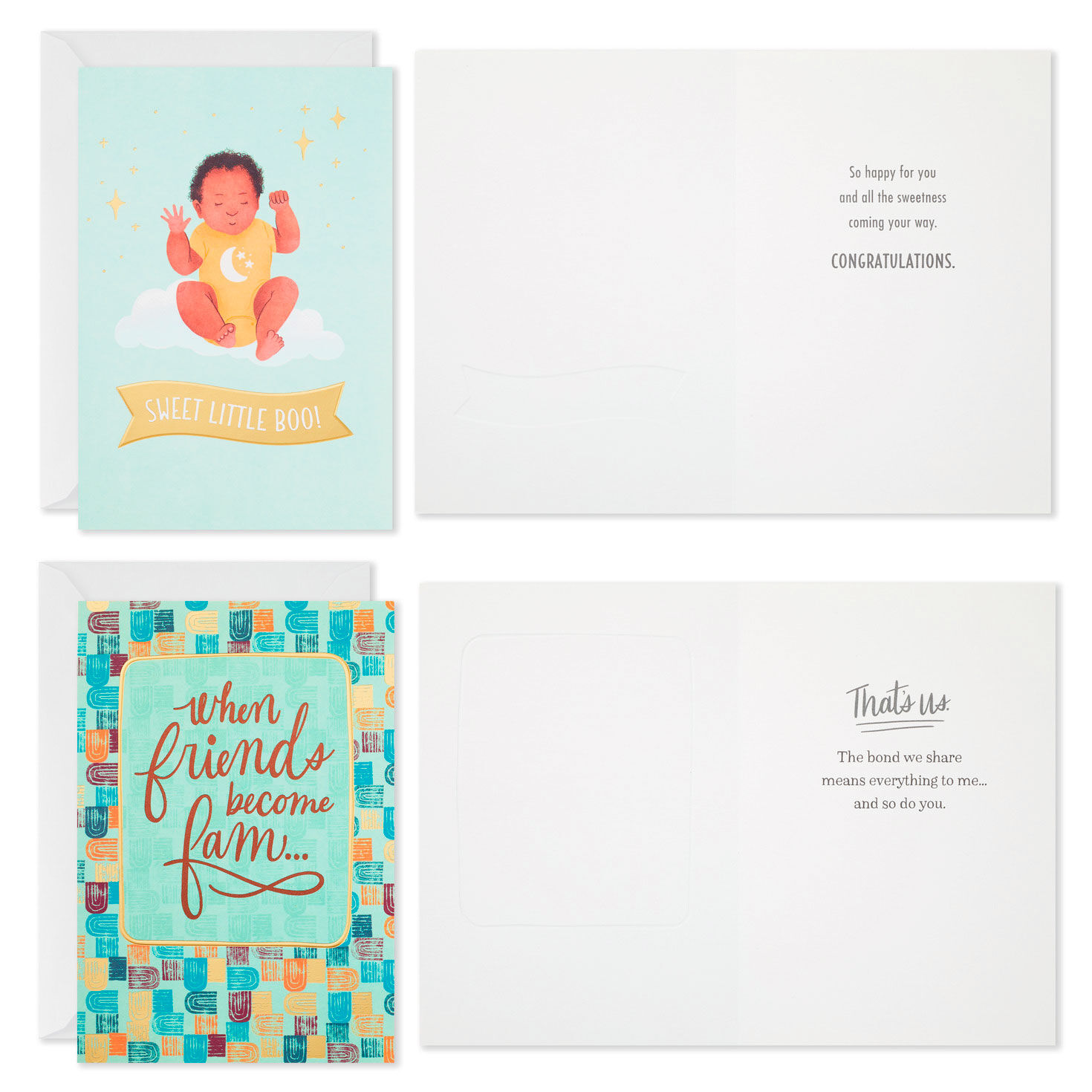 Friends and Fam Assorted All-Occasion Cards, Pack of 12 - Boxed Cards ...