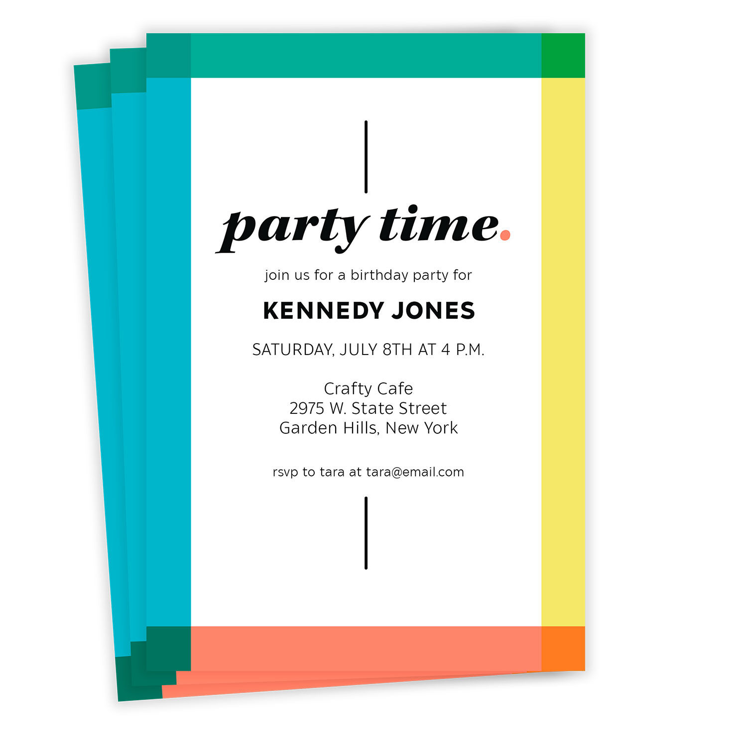 Party Time Invitation - Invitations | Hallmark