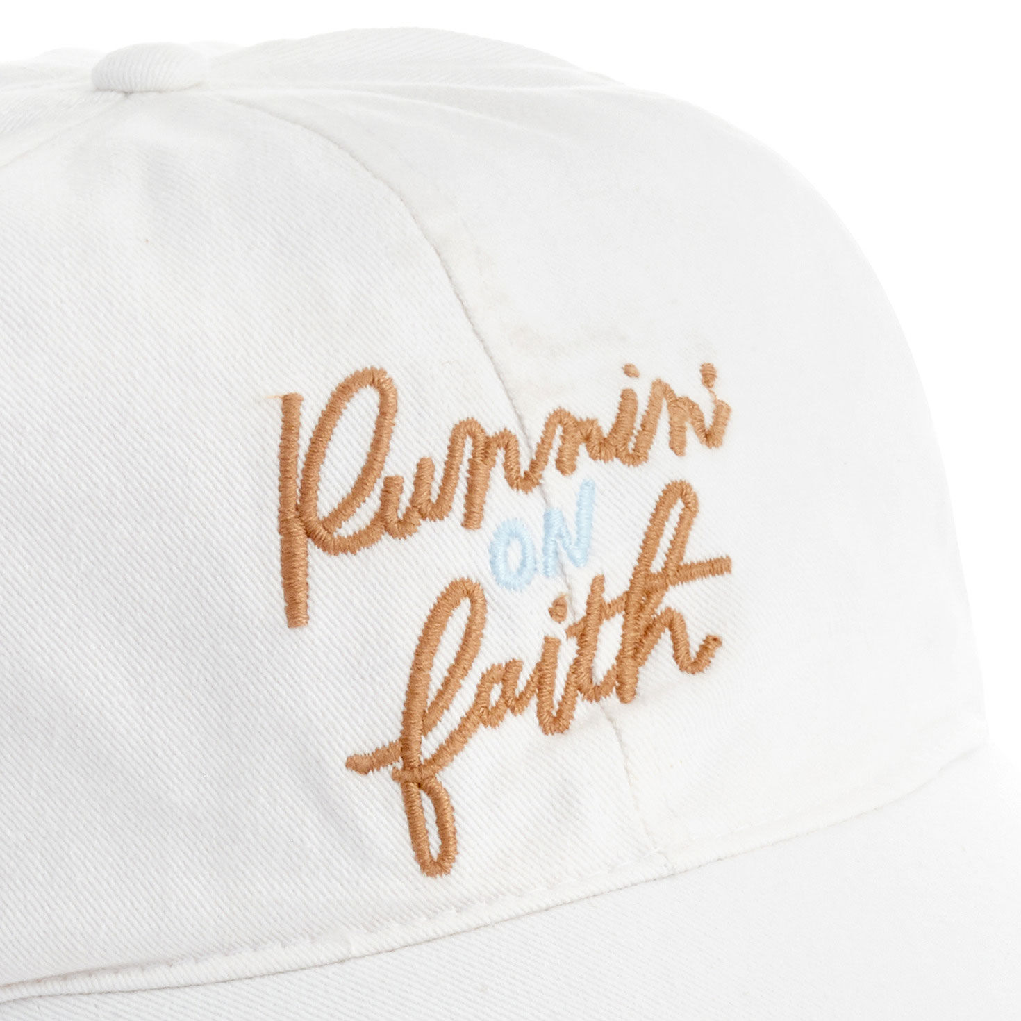 Running on Faith White Baseball Cap - Scarves, Hats & Gloves | Hallmark