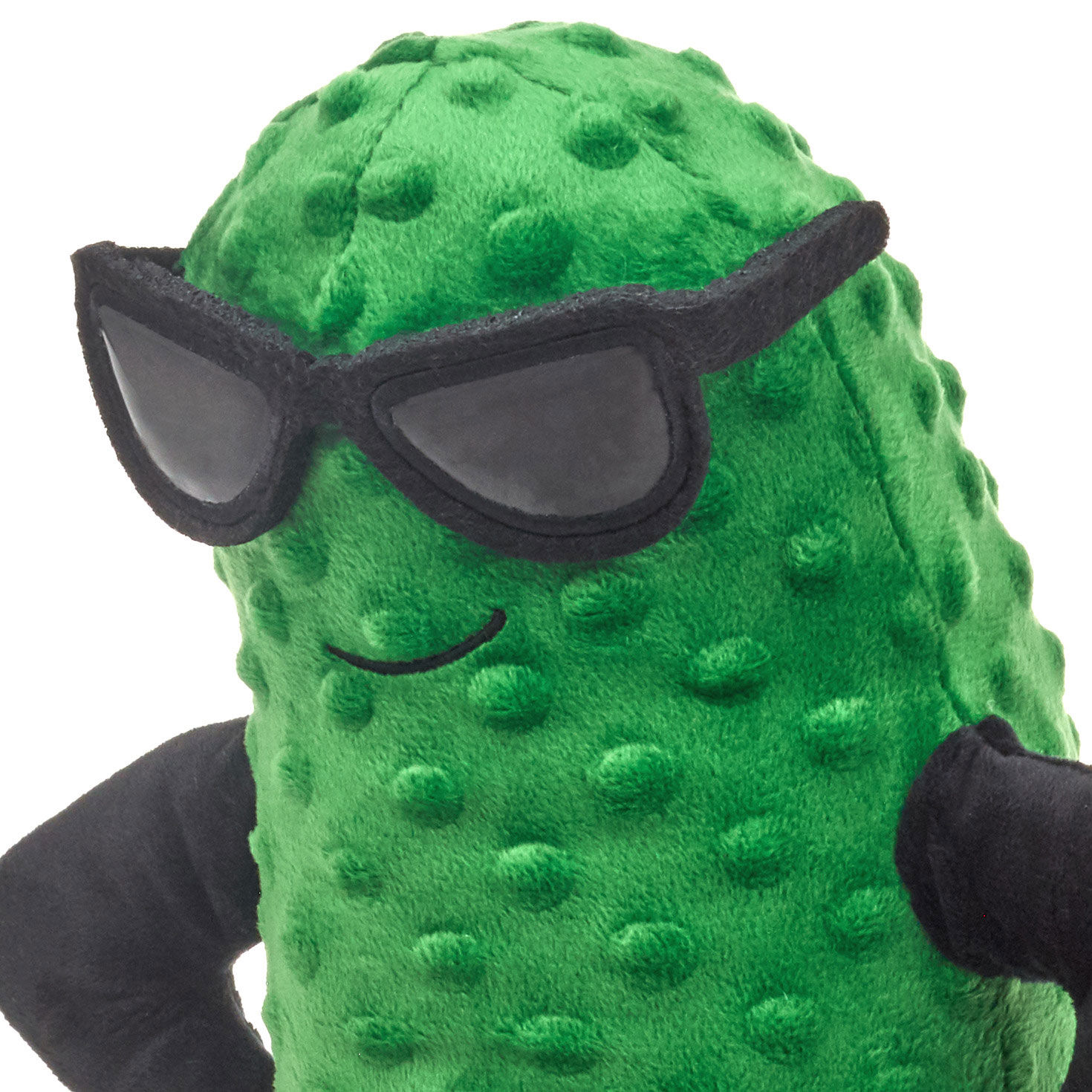 Big Dill Pickle Plush With Sound and Motion, 13" - Interactive Stuffed ...