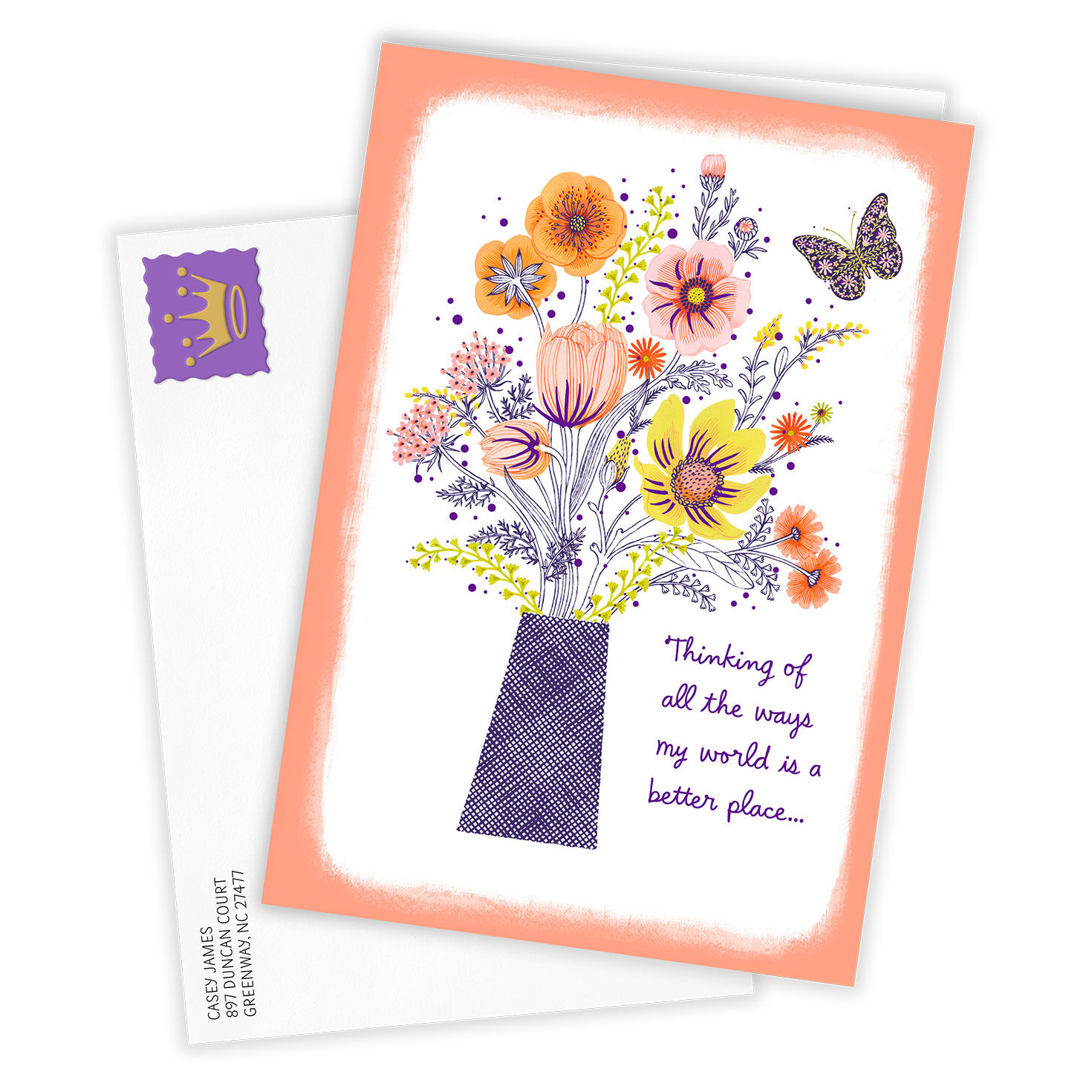 Because of You Custom Friendship Card - Greeting Cards | Hallmark