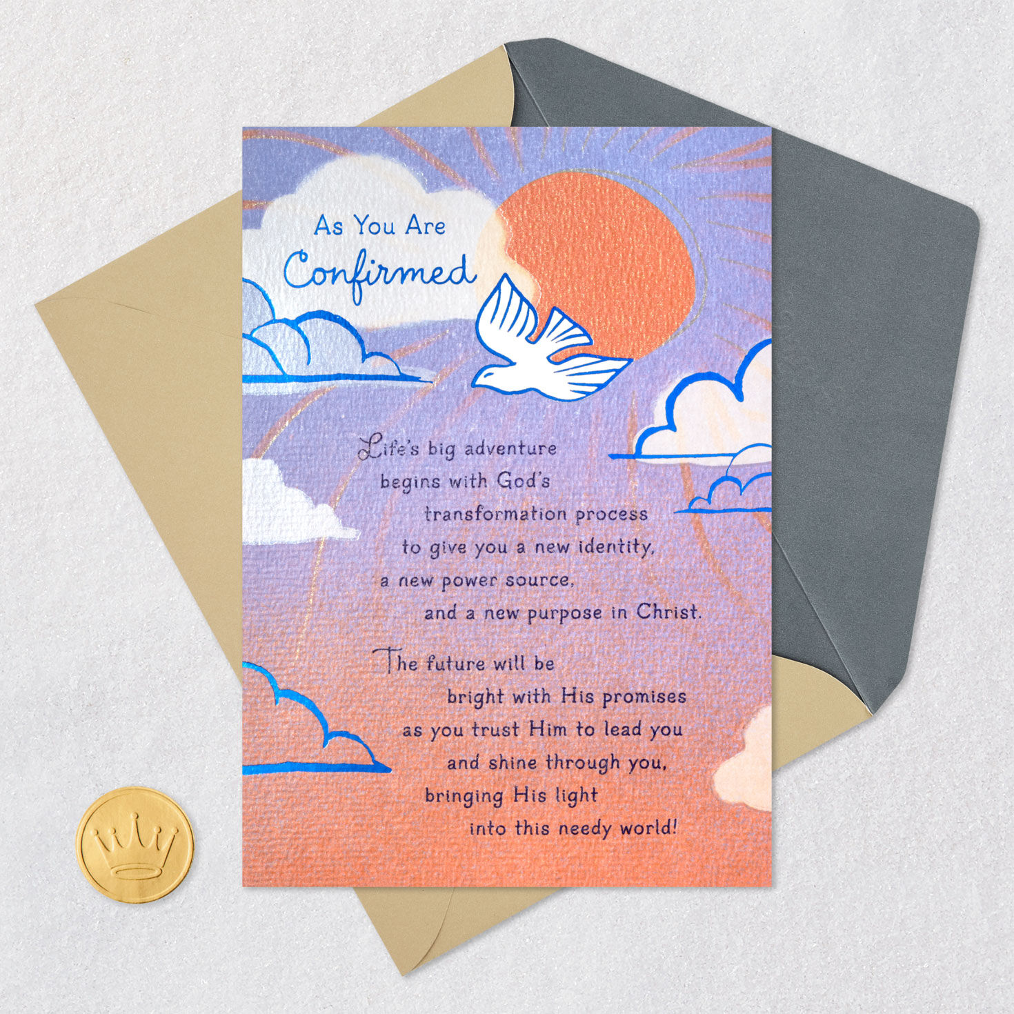 Your Future Is Bright With God's Promises Confirmation Card - Greeting ...