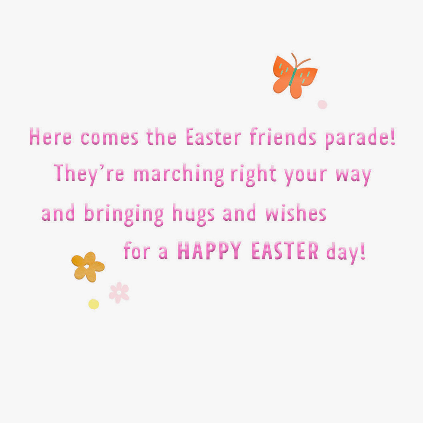 The Easter Friends Parade Easter Card for Kids - Greeting Cards | Hallmark