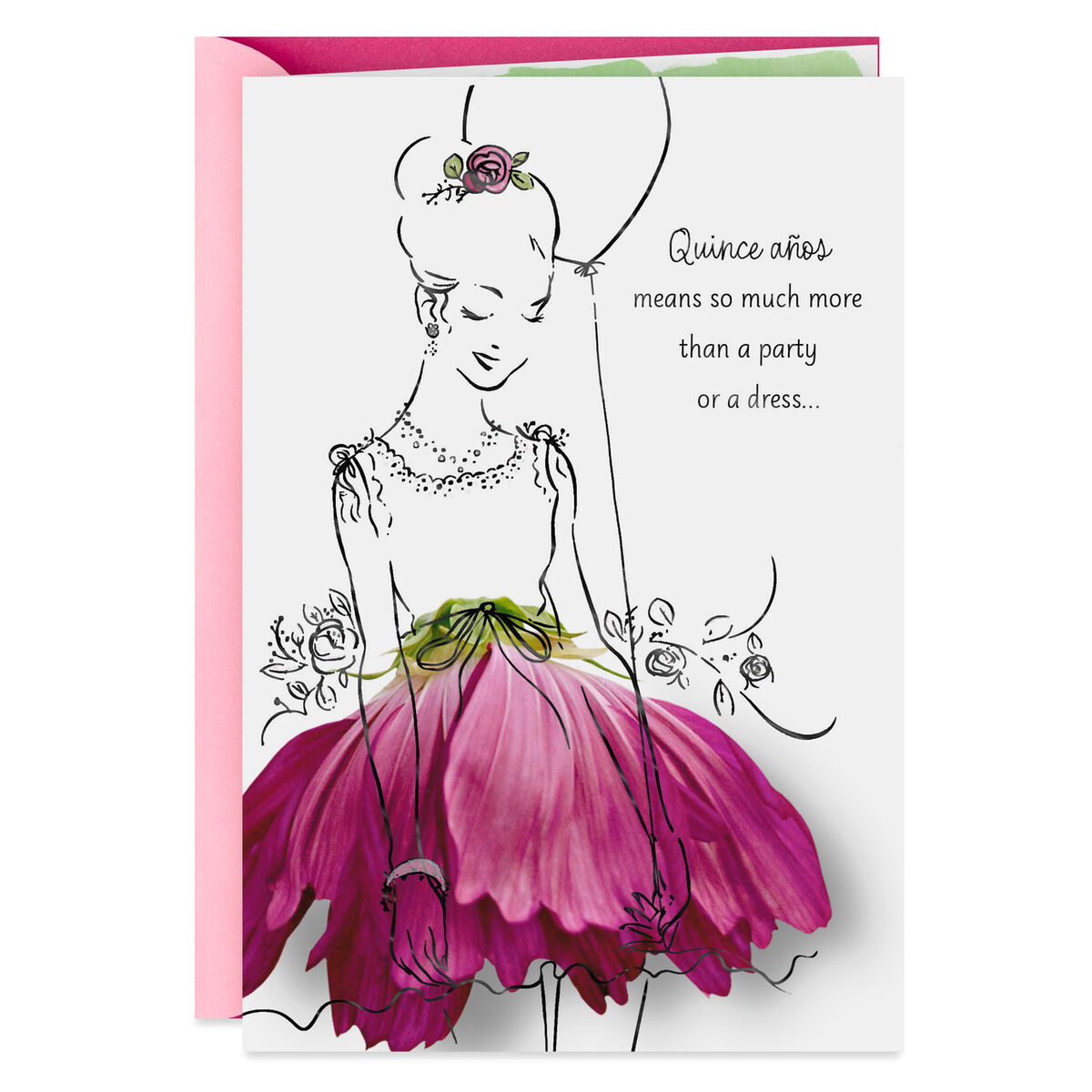 Frills and Thrills Quinceañera Card - Greeting Cards - Hallmark