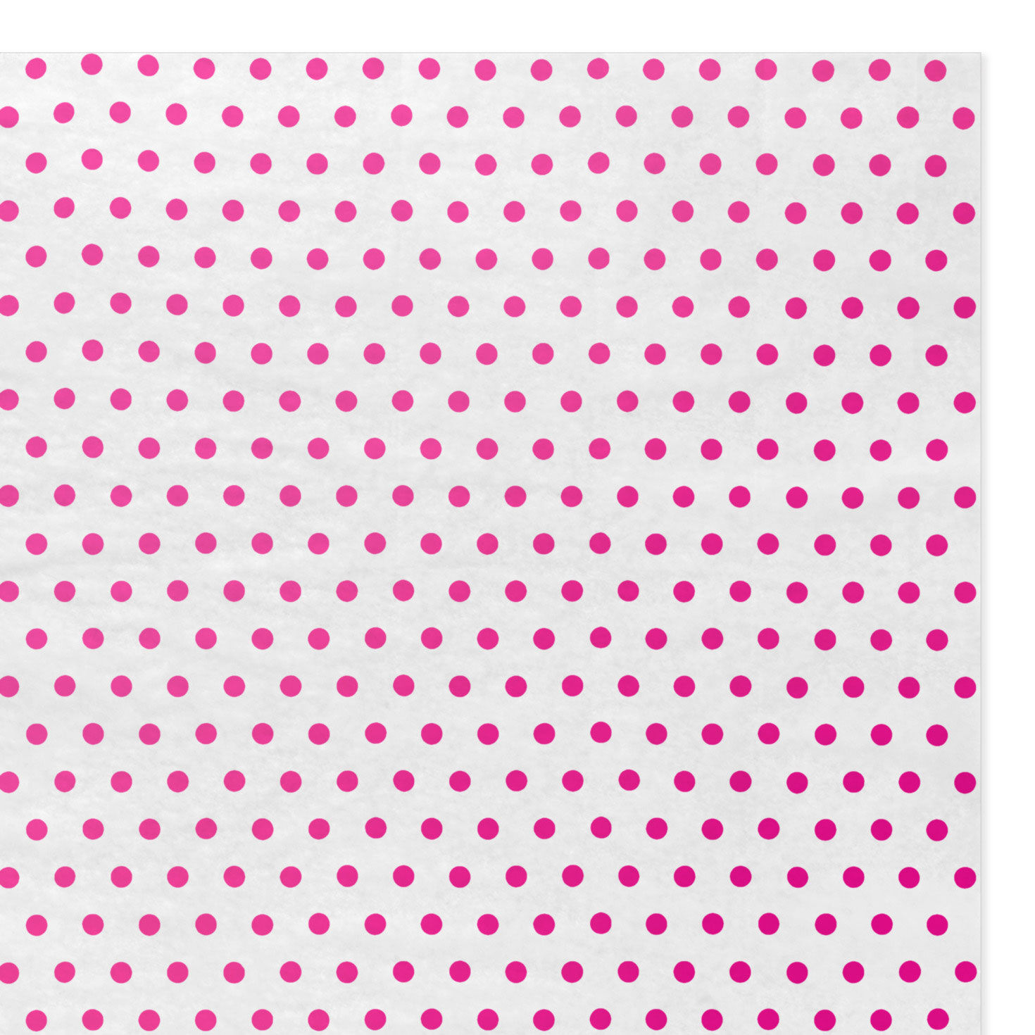 Hot Pink Polka Dots on White Tissue Paper, 6 sheets - Tissue | Hallmark