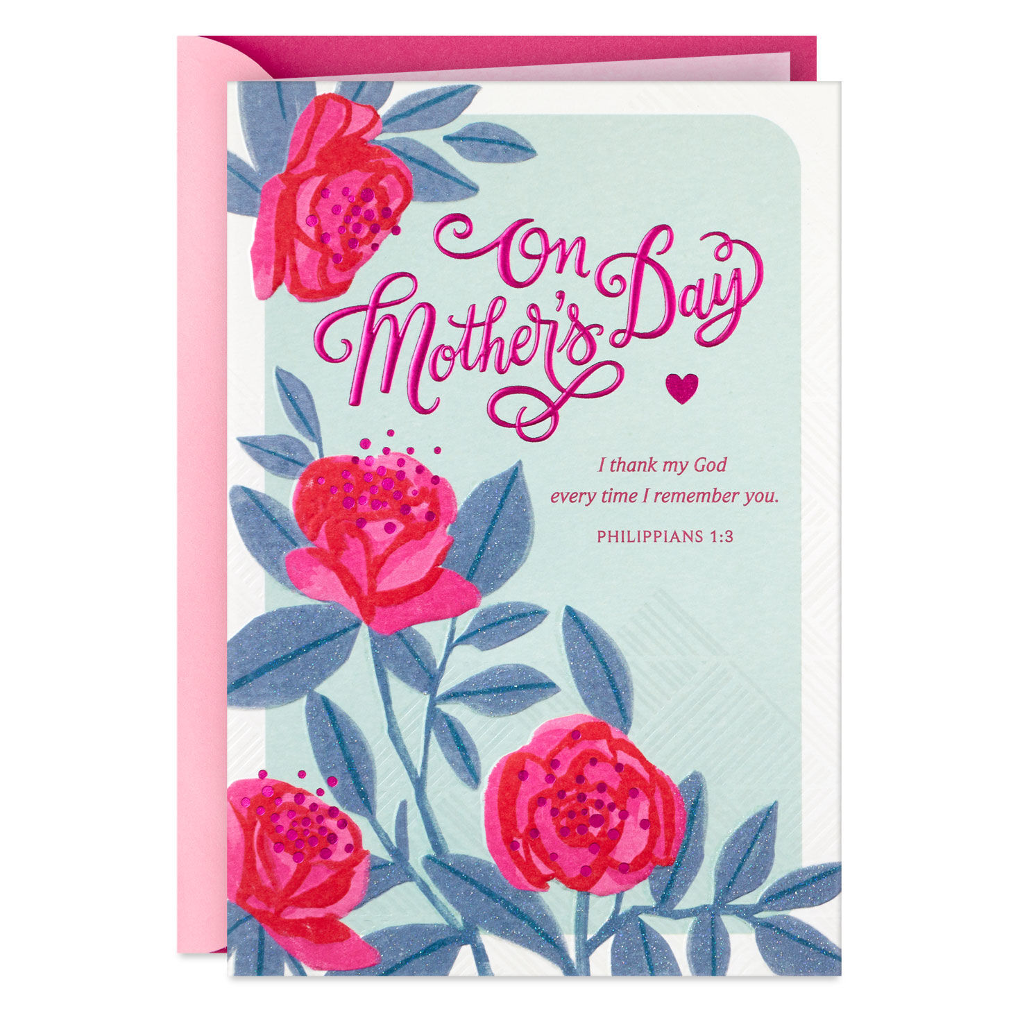 You're a Blessing to Your Family and Me Religious Mother's Day Card ...