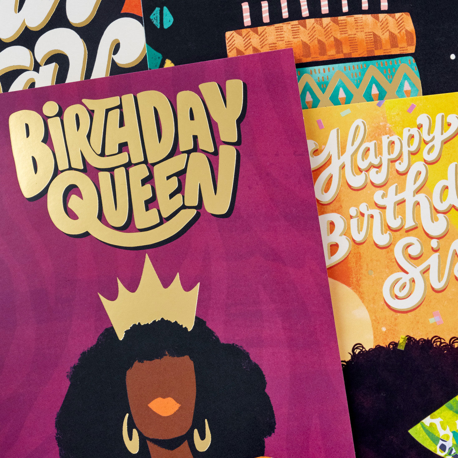 Bold and Uplifting Assorted Birthday Cards for Her, Pack of 16 - Boxed ...