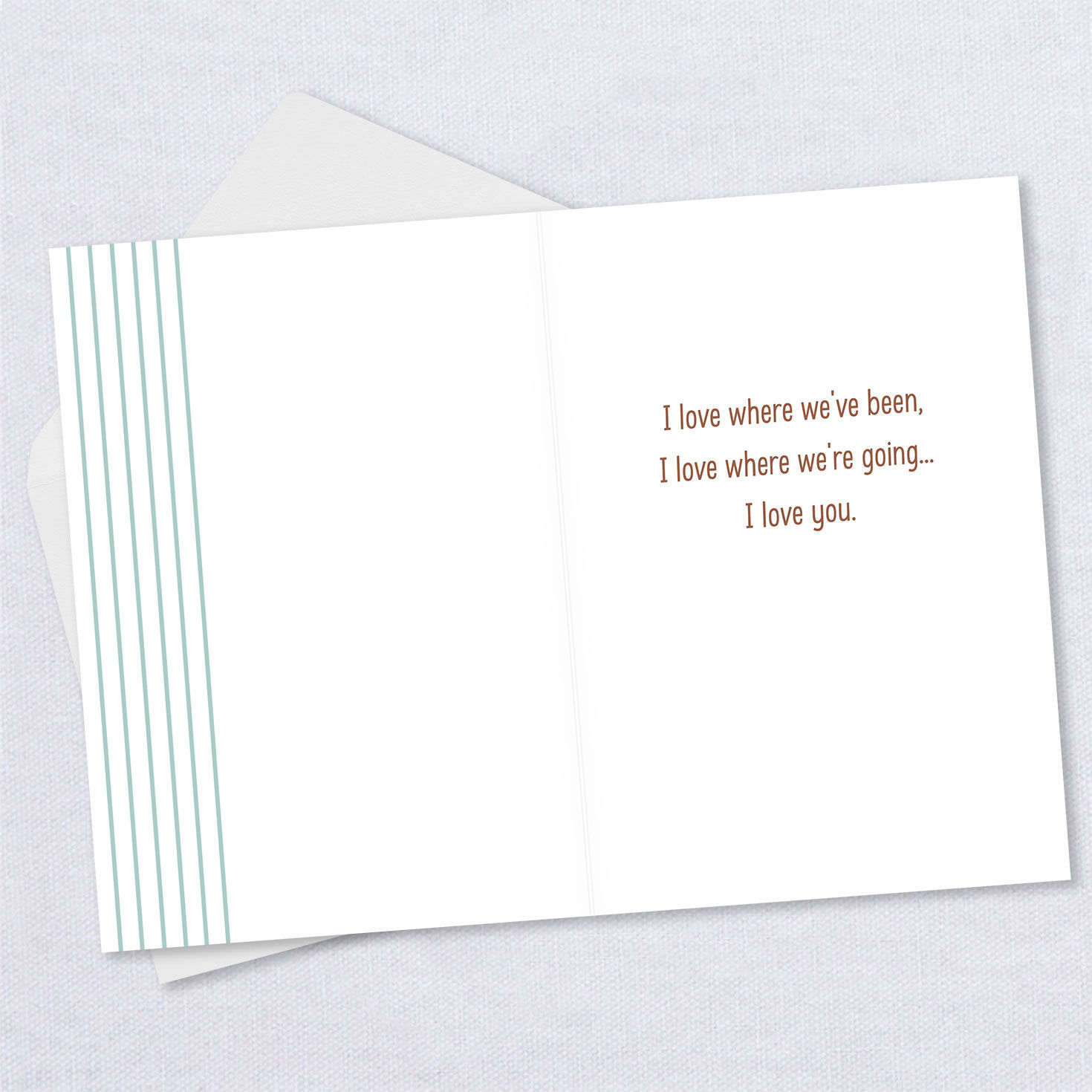 Personalized Love the Life We Share Love Photo Card - Greeting Cards ...