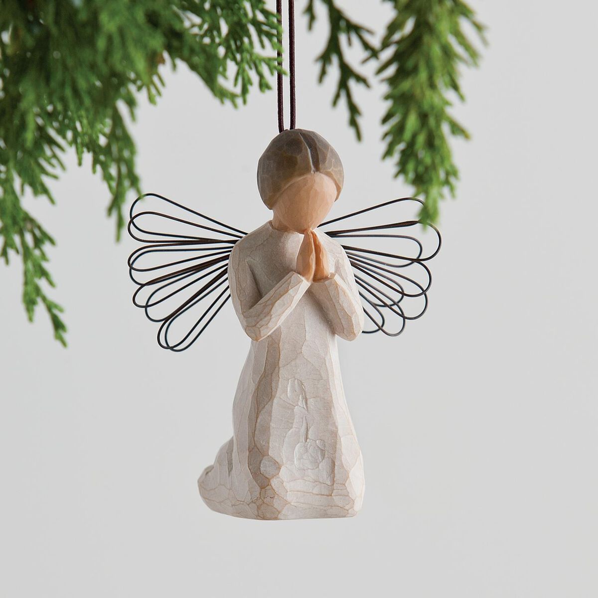 Willow Tree® Angel of Prayer Ornament - Specialty Ornaments - Hallmark