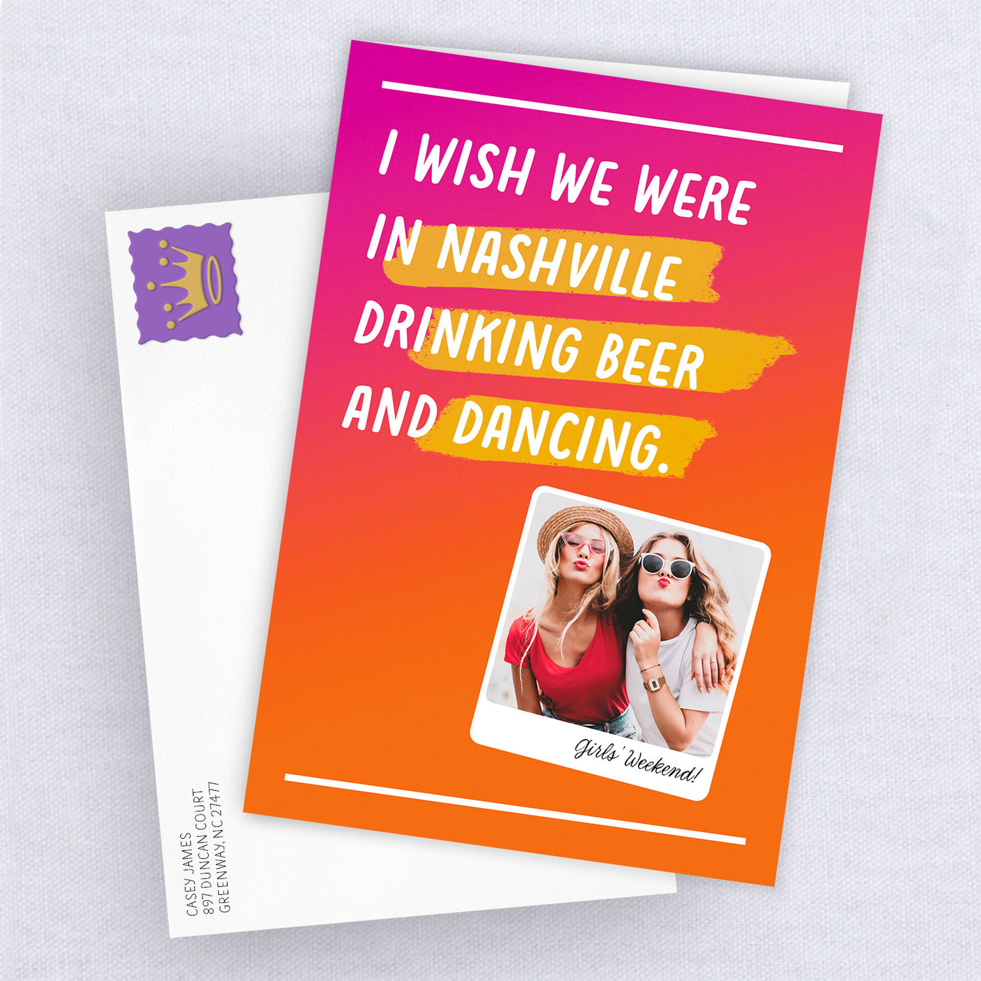 Personalized Fun Wish List Photo Card - Greeting Cards - Hallmark