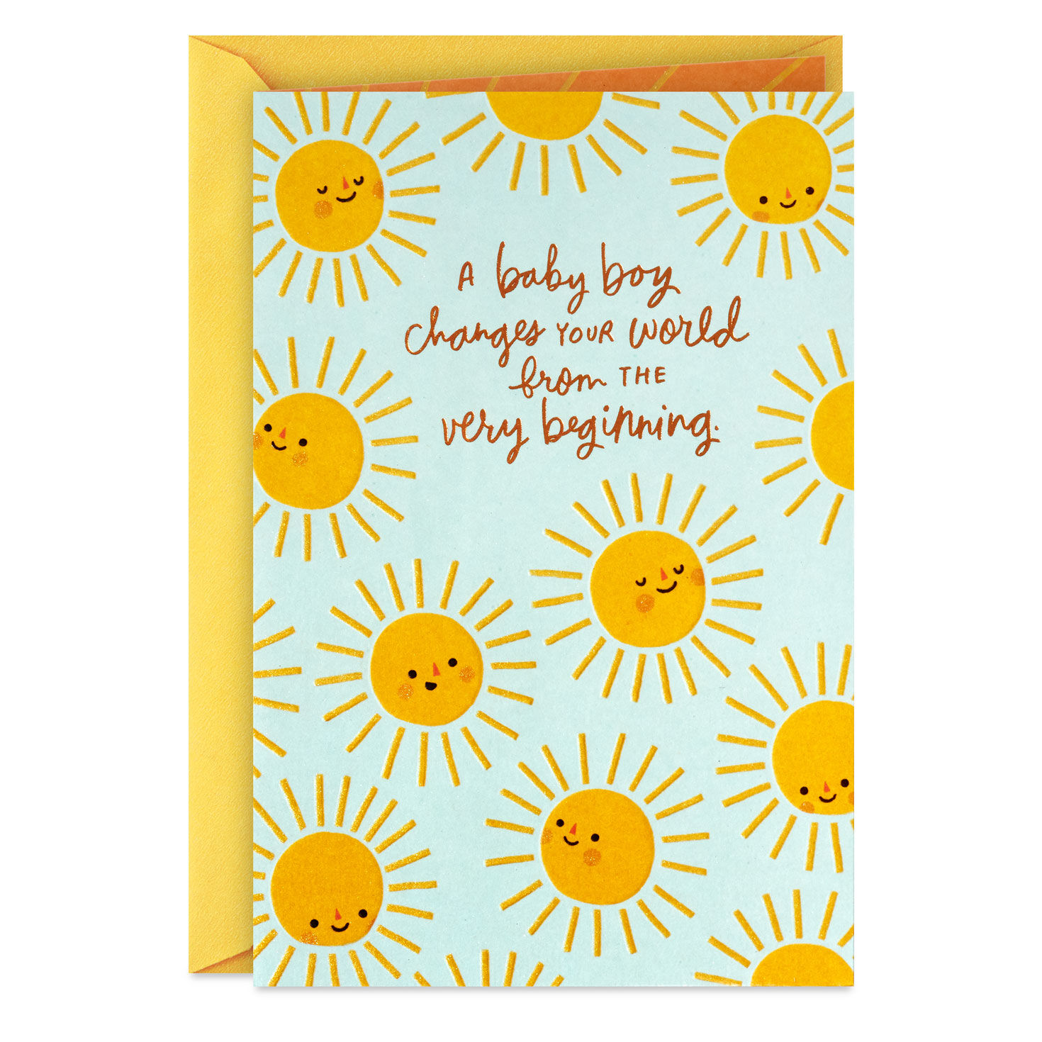 A Brand-New Love New Baby Boy Card - Greeting Cards | Hallmark