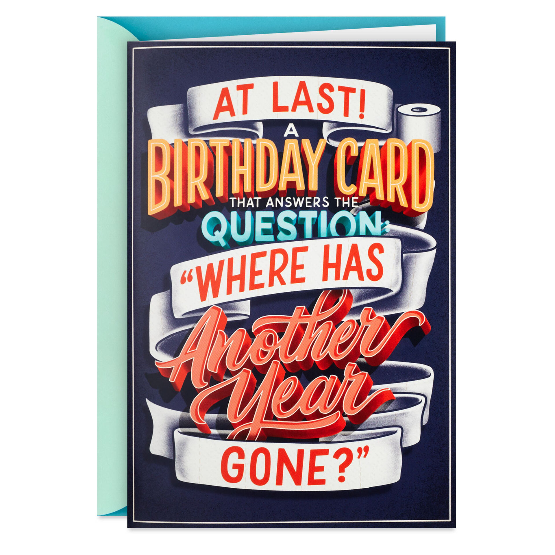Any Other Questions Funny Pop Up Birthday Card With Sound Greeting