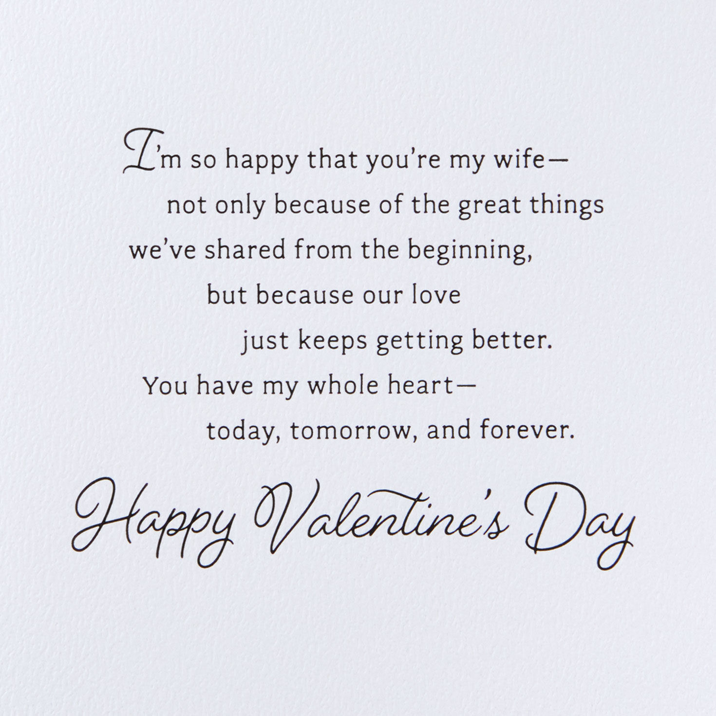 You Have My Whole Heart Valentine's Day Card for Wife - Greeting Cards | Hallmark