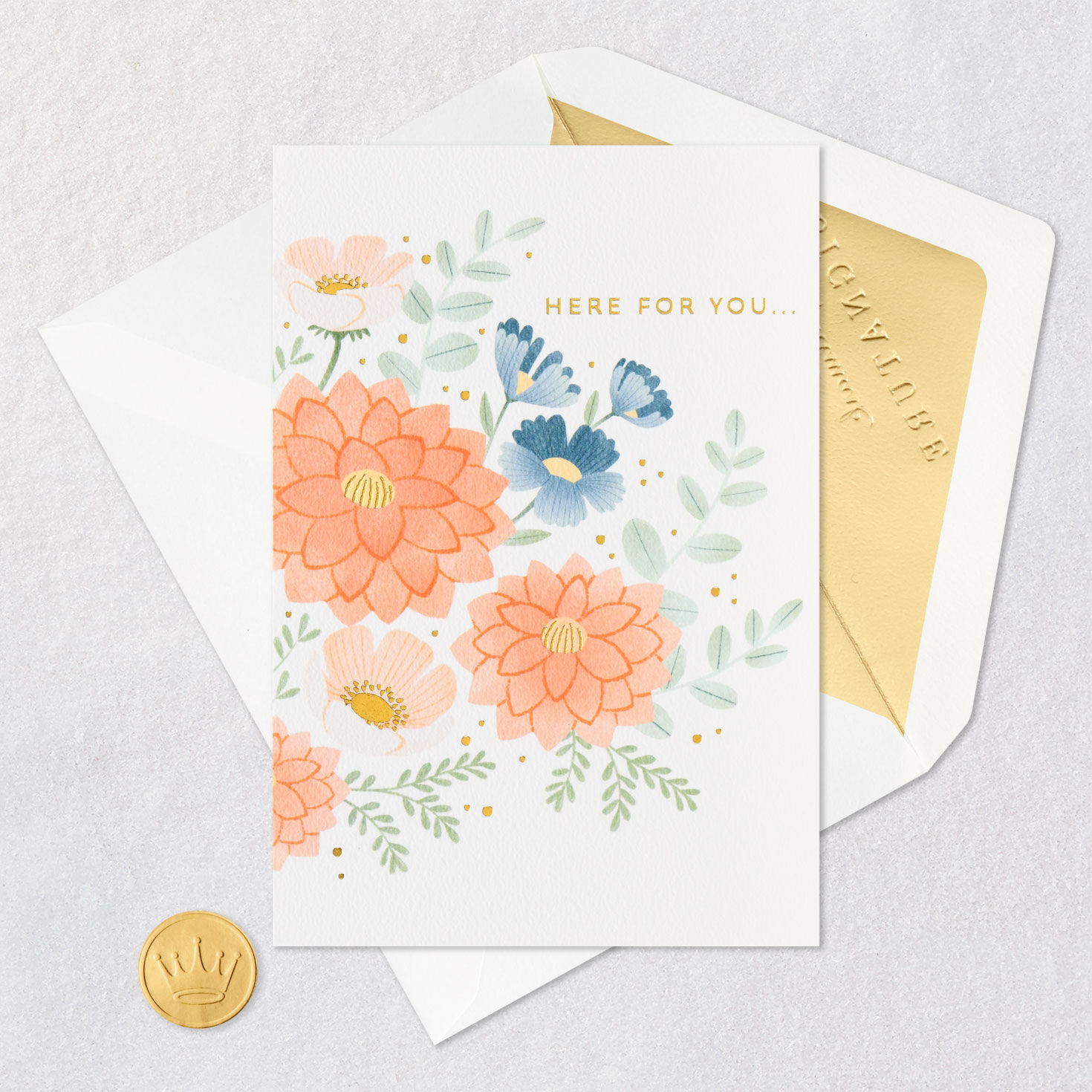 Here for You Encouragement Card - Greeting Cards | Hallmark