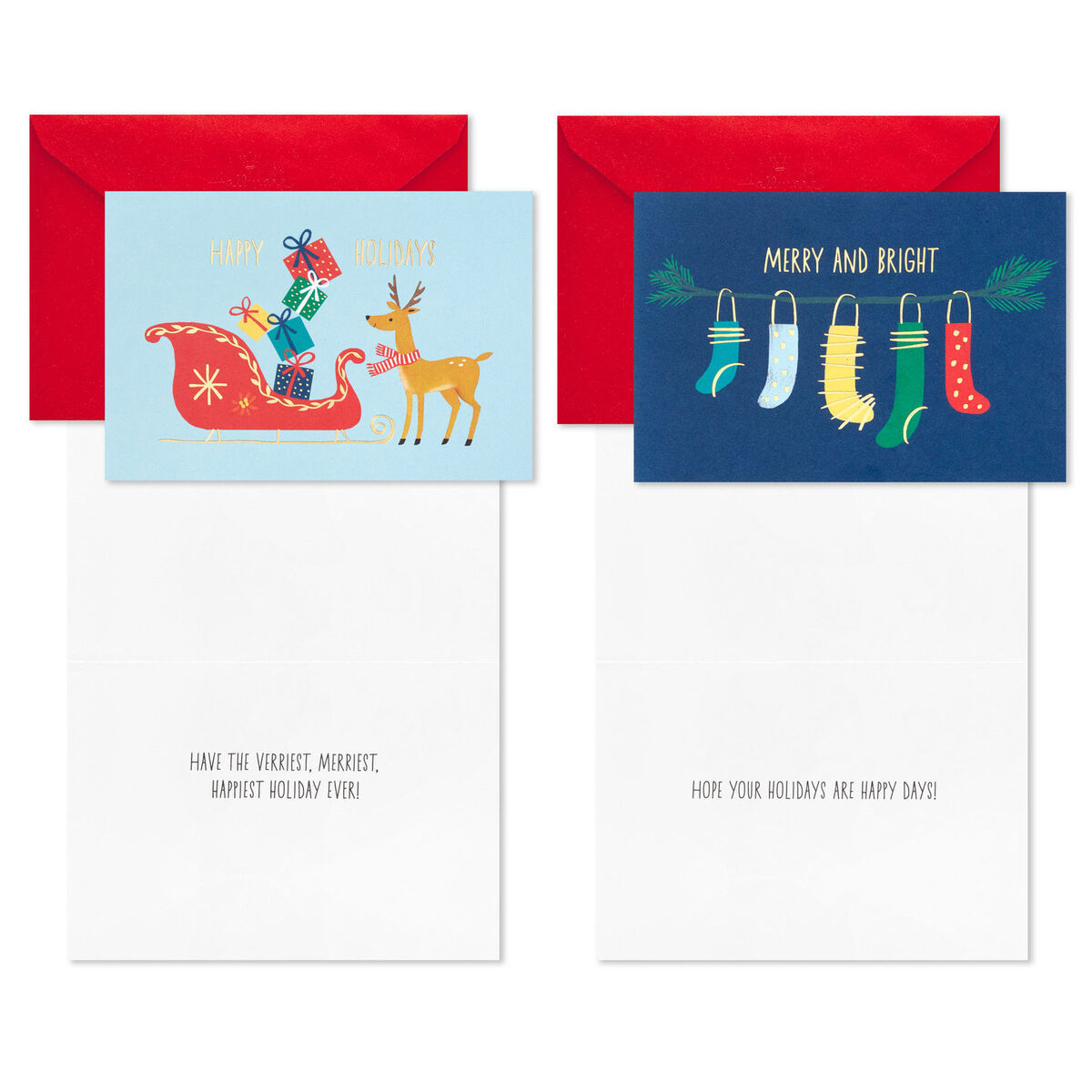 Whimsical Assortment Boxed Christmas Cards, Pack of 24 - Boxed Cards ...
