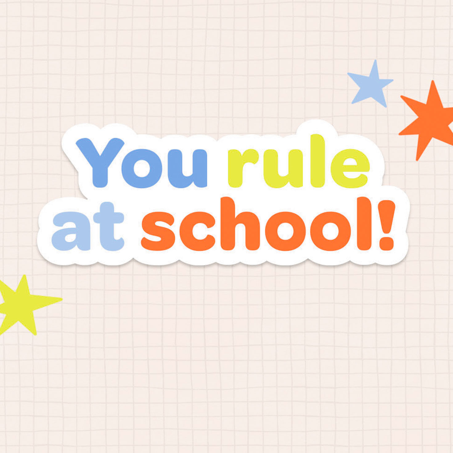 You Rule at School Congratulations Card for Kids - Greeting Cards ...