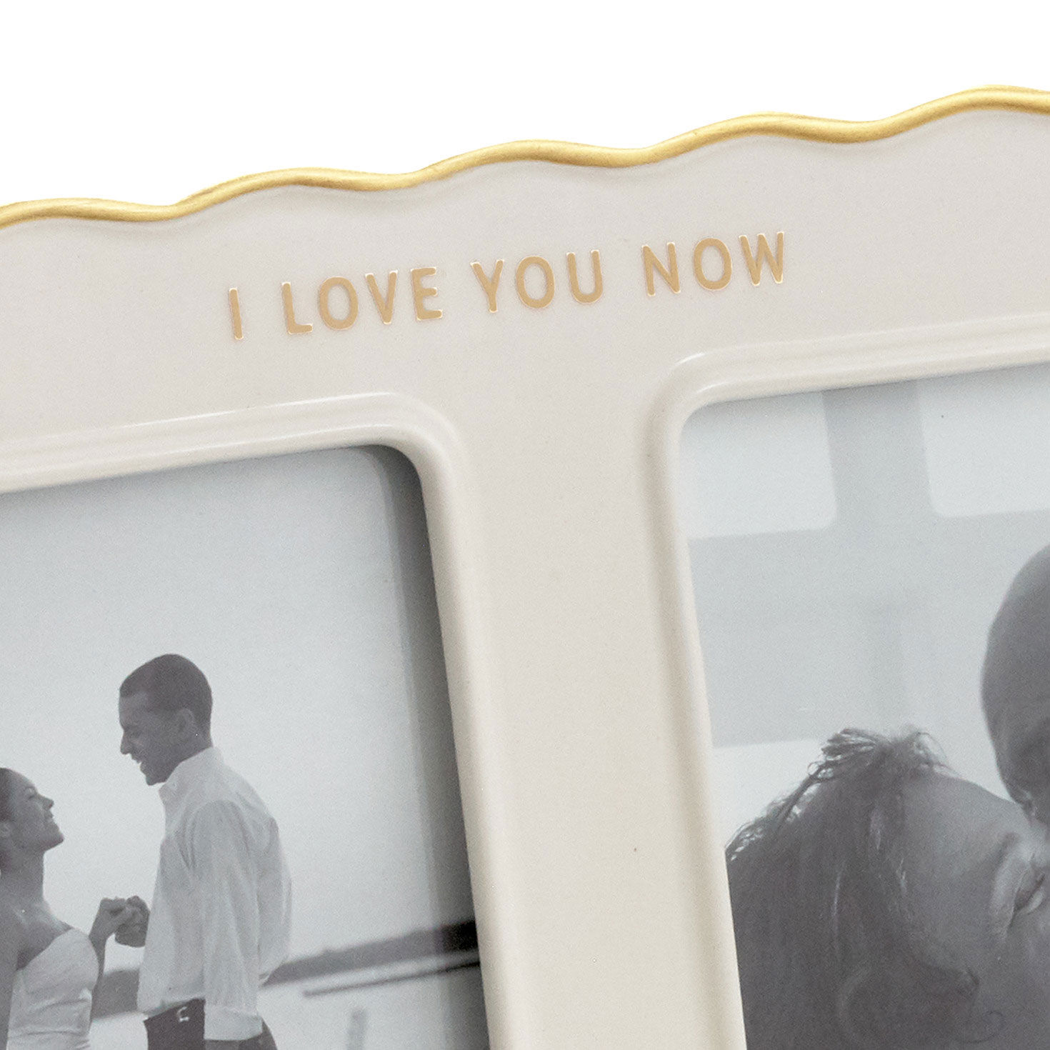 Then and Now Ceramic Picture Frame, Holds 2 Photos - Picture Frames ...