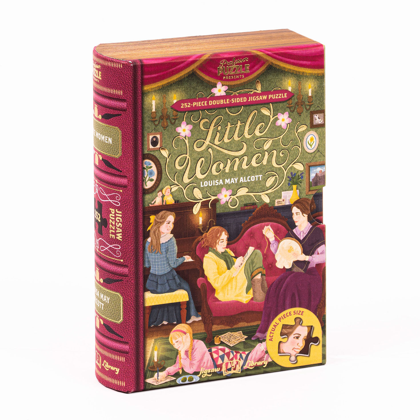 Professor Puzzle Little Women Double-Sided 252-Piece Jigsaw Puzzle ...