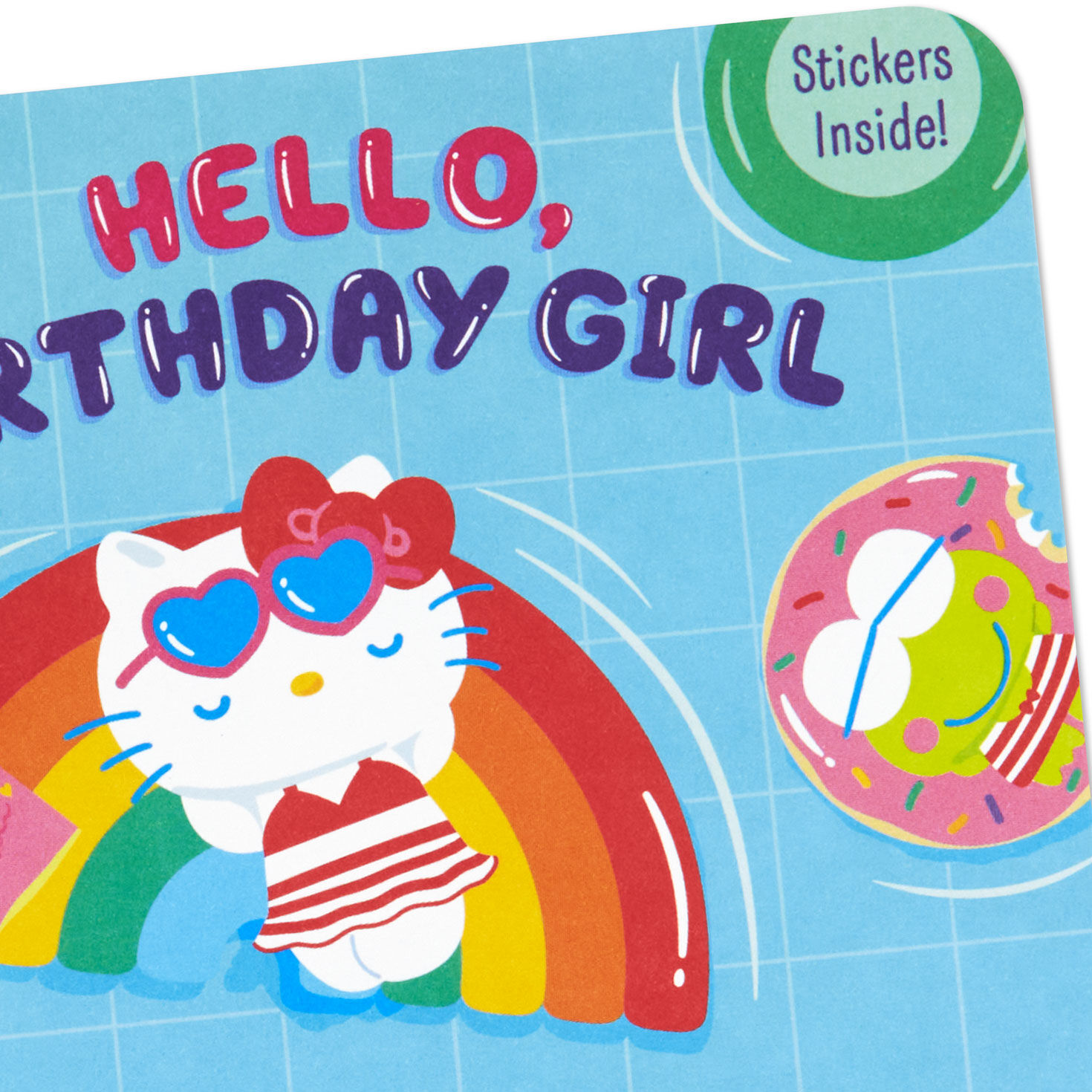 SANRIO® Hello Kitty® and Friends Fabulous You Birthday Card for Girls With Stickers - Greeting ...