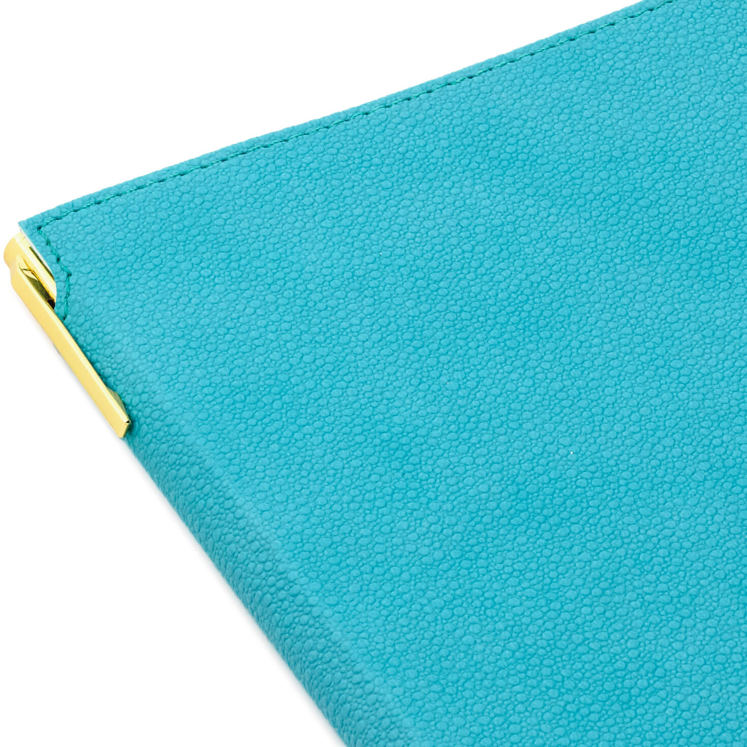 Turquoise Faux Leather Notebook With Pen - Notebooks & Journals | Hallmark
