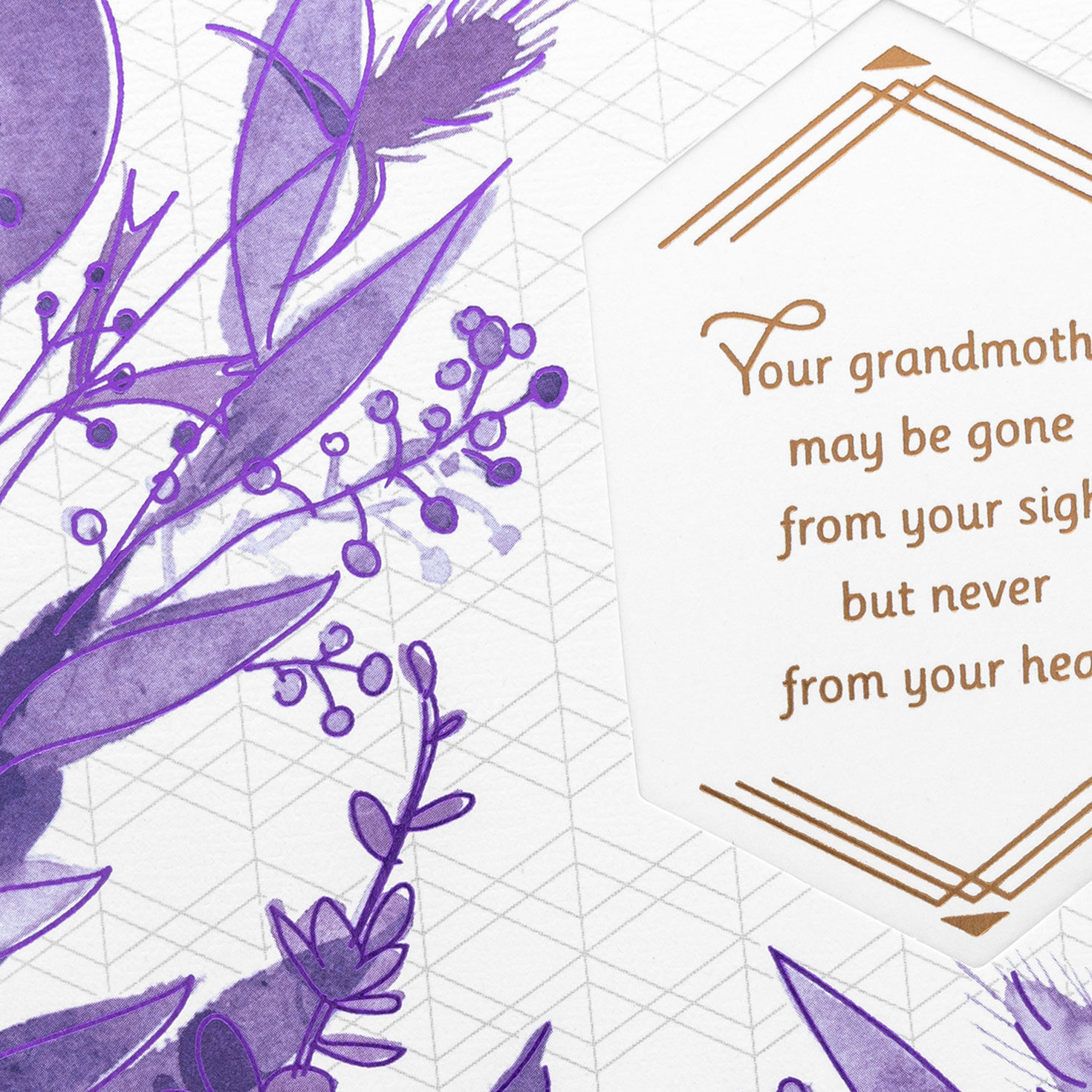 Wishing You Peace Sympathy Card for Loss of Grandmother - Greeting ...