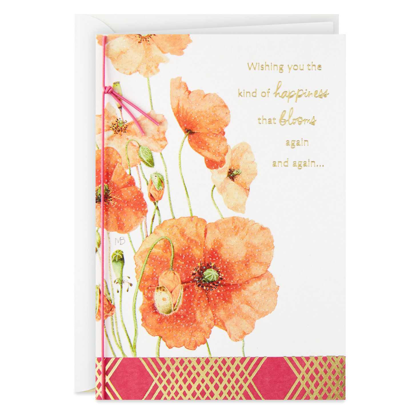 Marjolein Bastin Wishing You Happiness That Blooms Birthday Card ...