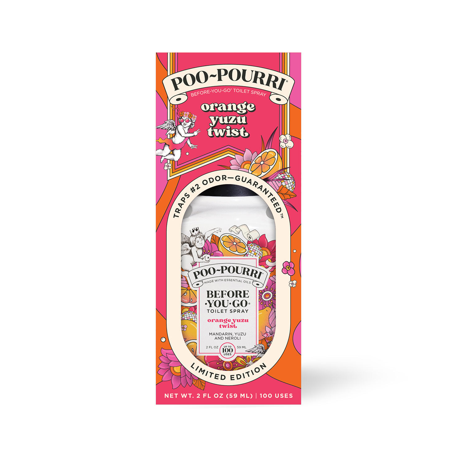 Poo-Pourri Orange Yuzu Twist Toilet Deodorizing Spray - Bath Sets ...