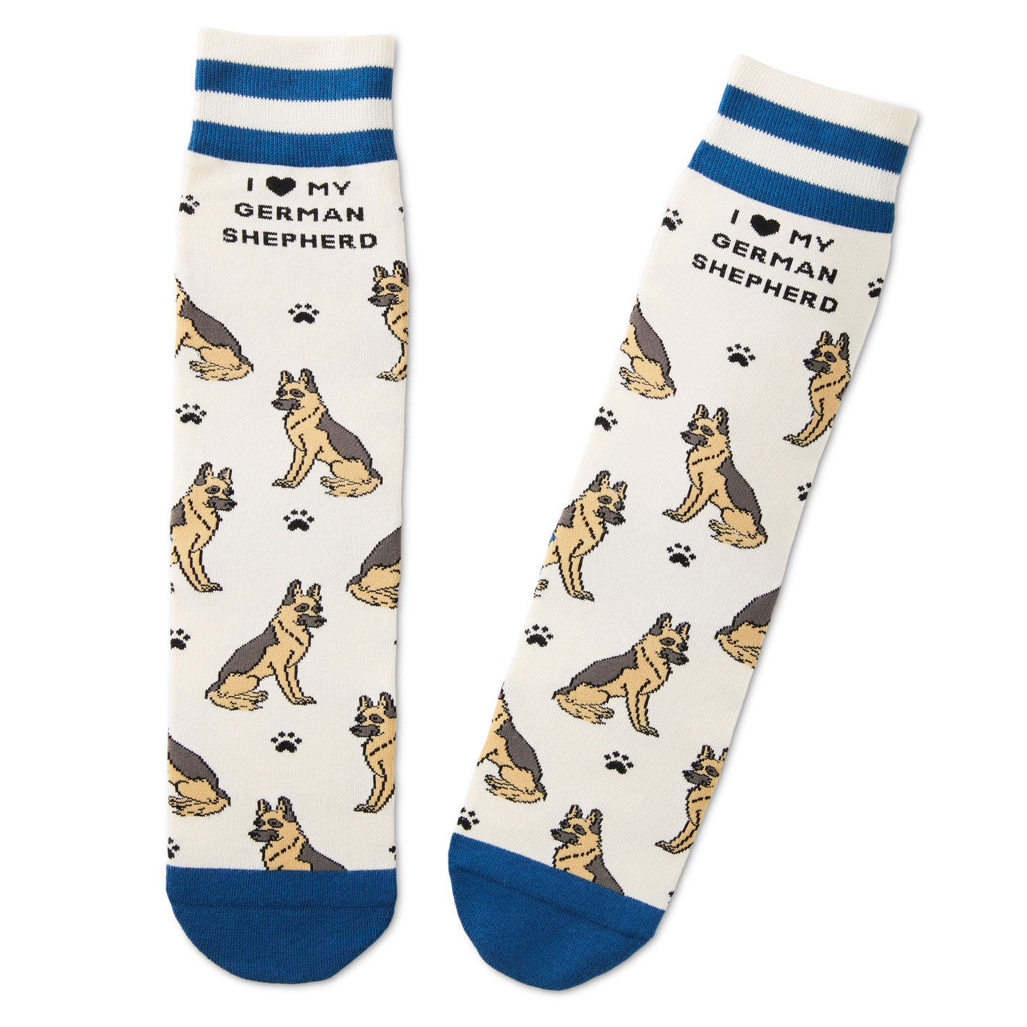 I Love My German Shepherd Crew Socks - Socks & Slippers | Hallmark