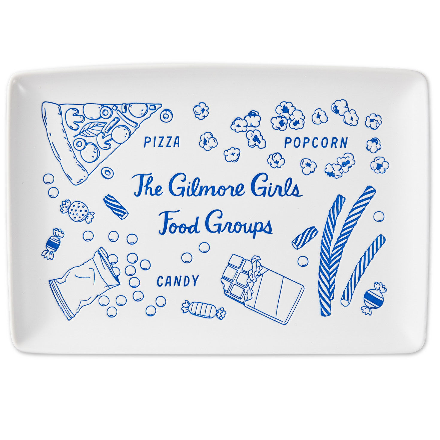 Gilmore Girls Food Groups Snack Platter - Serveware | Hallmark