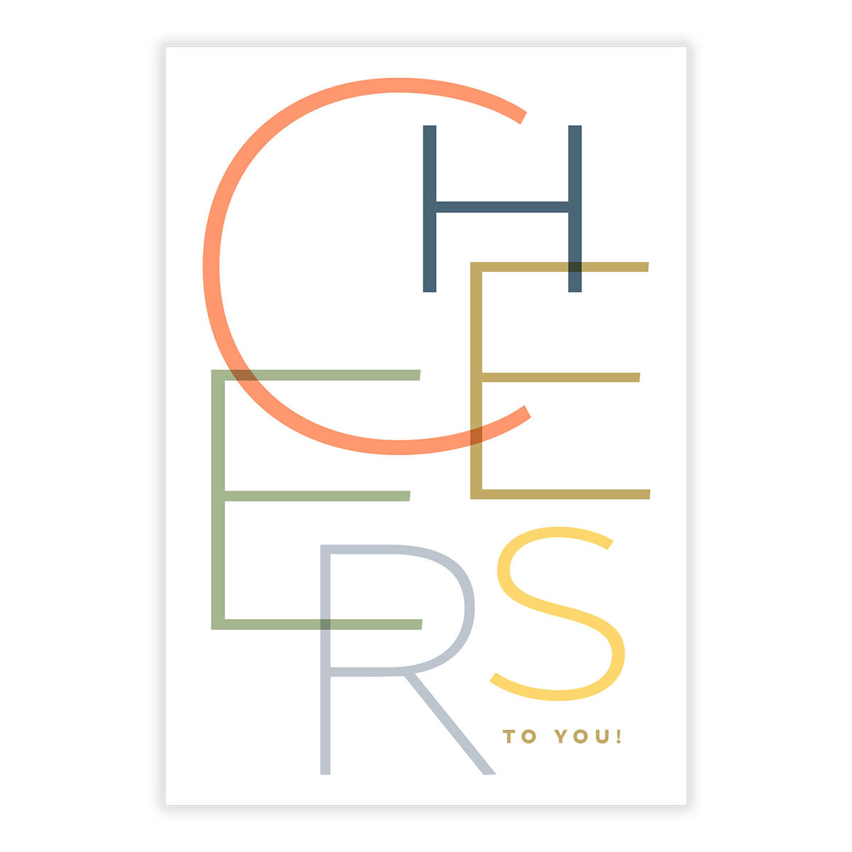 Cheers to You Celebration eCard - eCards - Hallmark