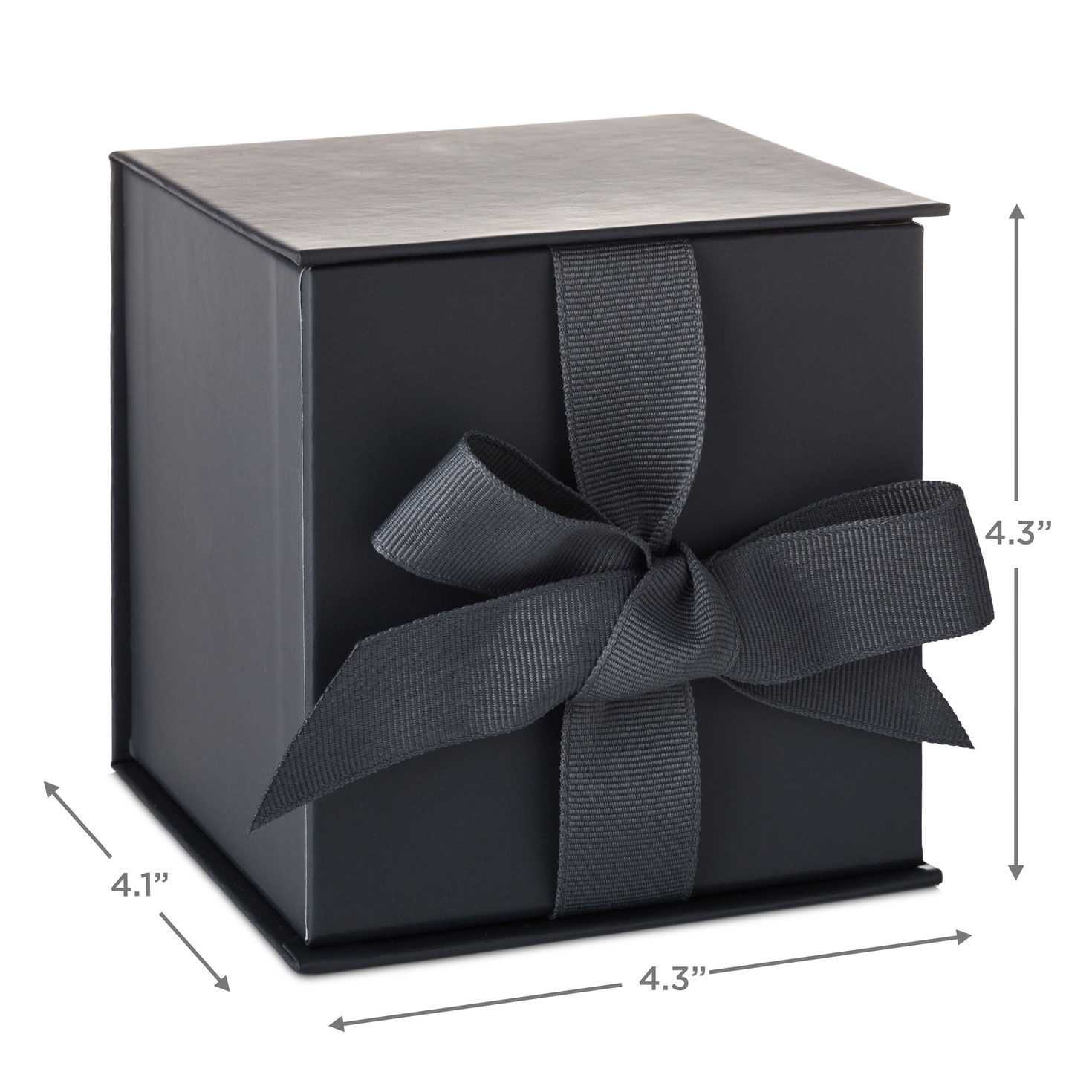 4.2" Solid Gray Small Square Gift Box - Gift Boxes | Hallmark