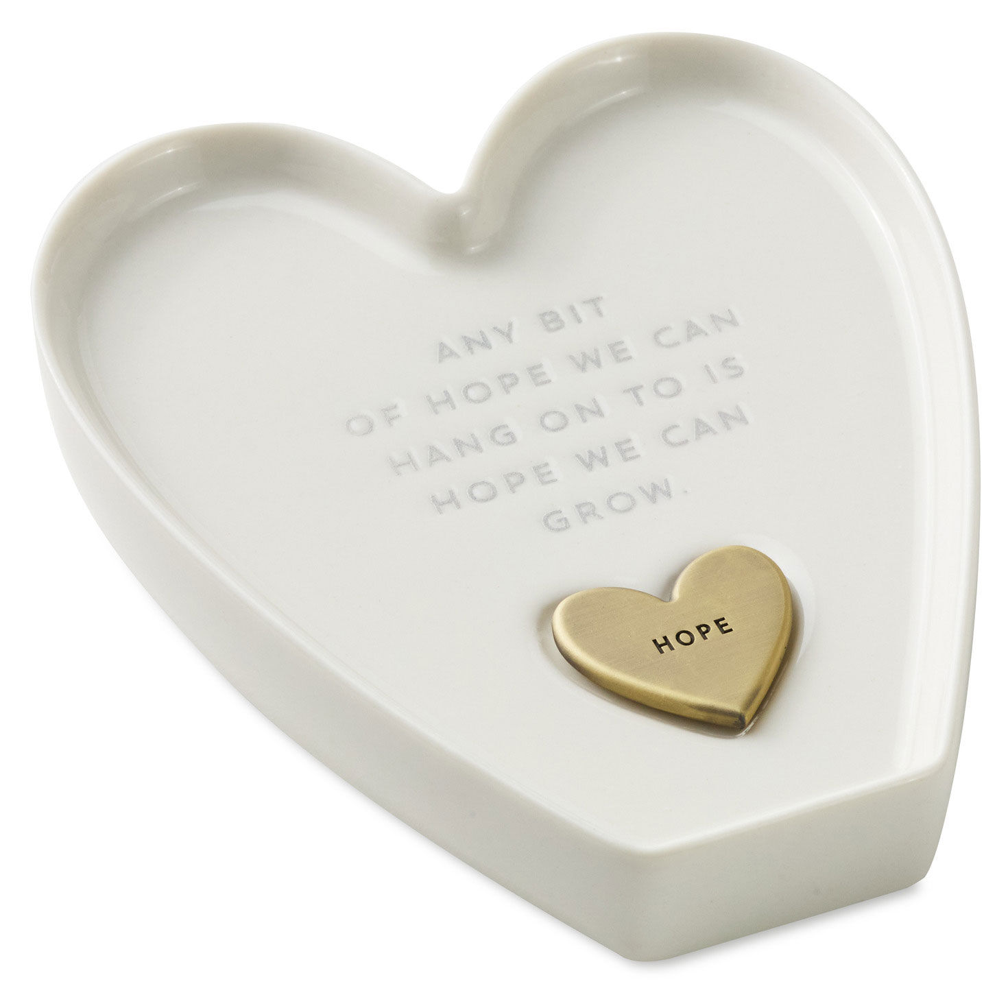 Heart-Shaped Trinket Dish With Token - Trays & Boxes | Hallmark