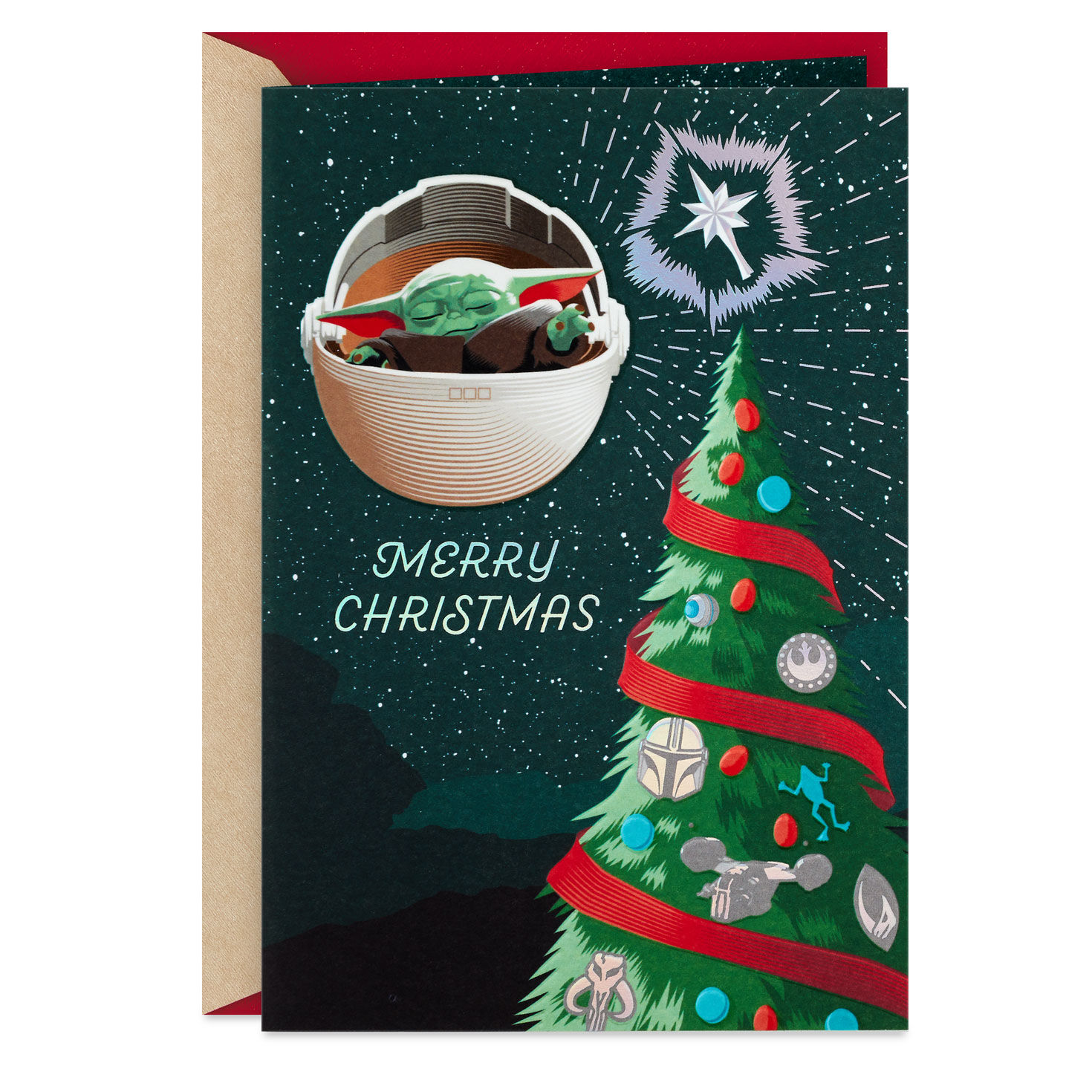 Mandalorian Holiday Cards - Printable Cards