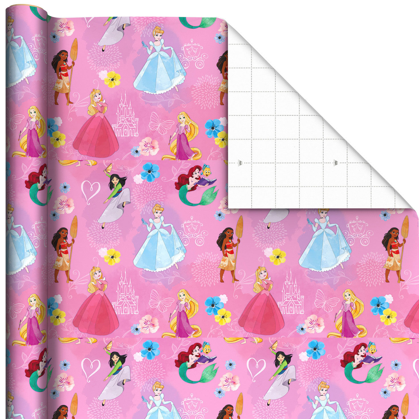 Disney Frozen and Disney Princesses Wrapping Paper Assortment, 60 sq ...