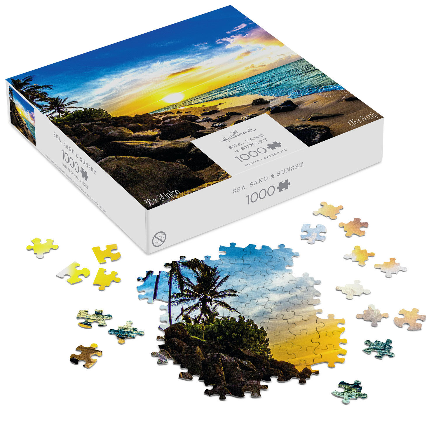 Sea, Sand and Sunset 1000-Piece Jigsaw Puzzle - Puzzles | Hallmark