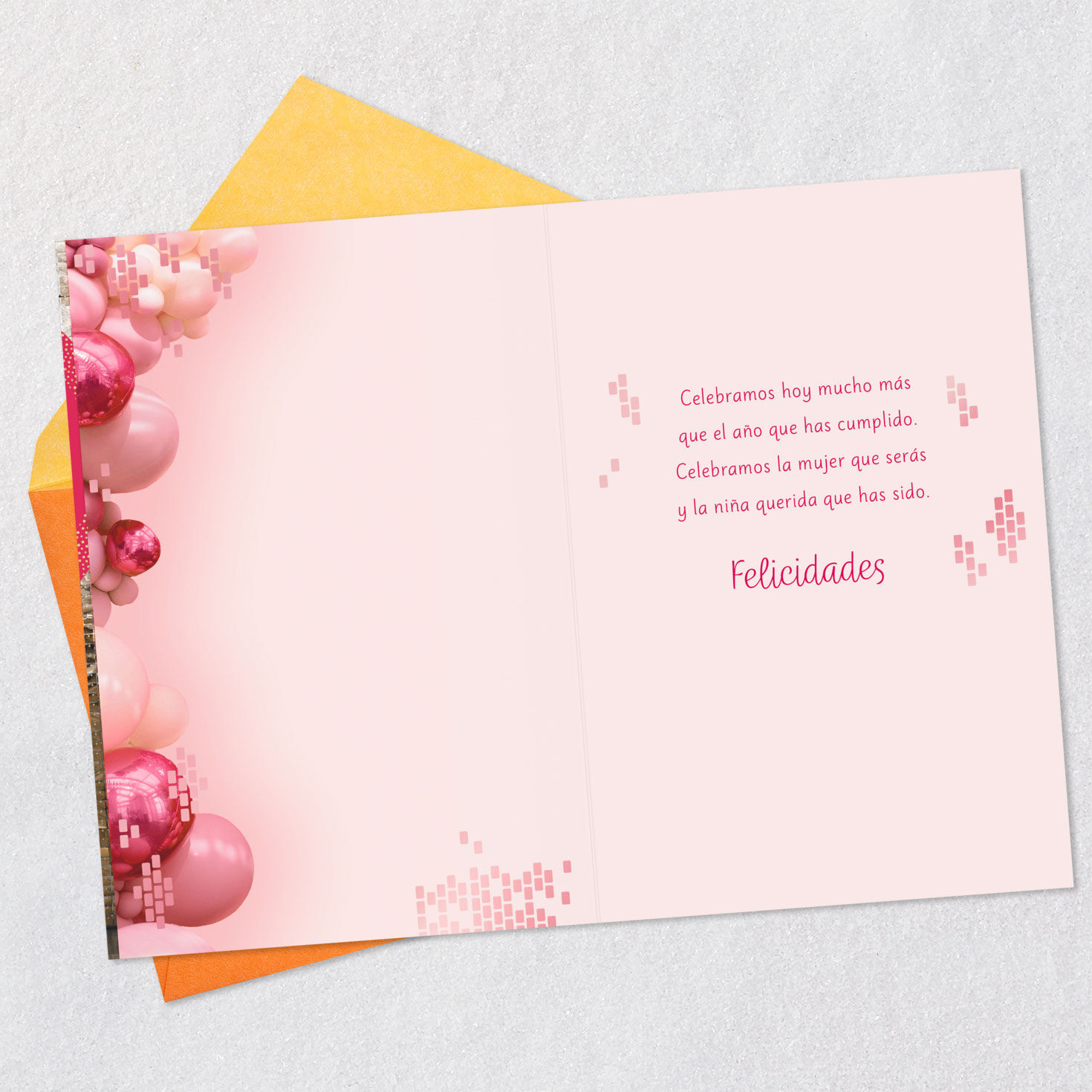 Today We Celebrate You Spanish-Language Quinceañera Card - Greeting ...