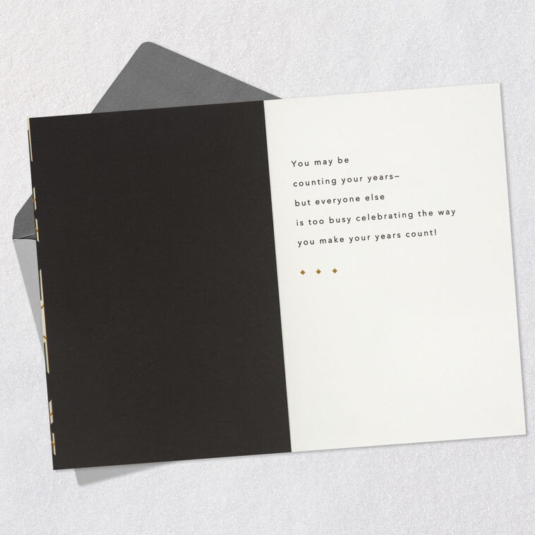 You Make Your Years Count Birthday Card Greeting Cards Hallmark