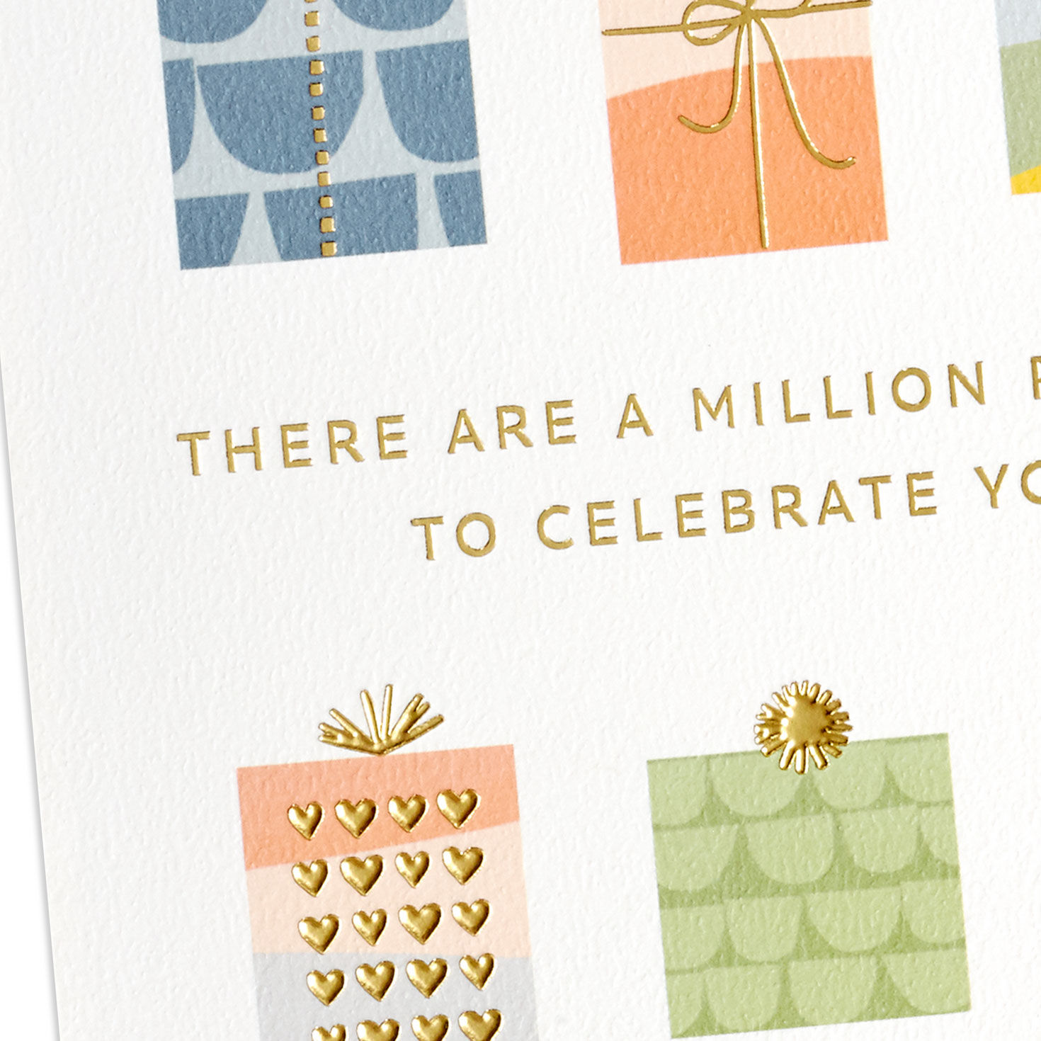 A Million Reasons to Celebrate You Birthday Card - Greeting Cards ...