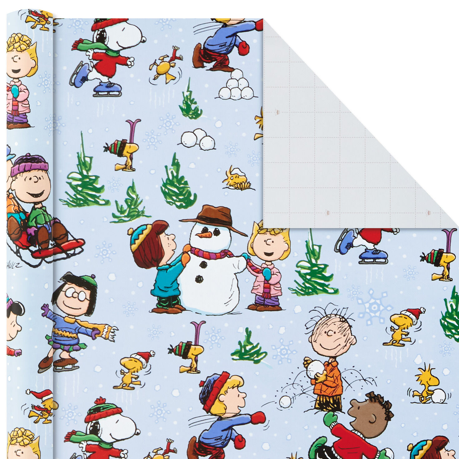Peanuts® 3-Pack Christmas Wrapping Paper Assortment, 105 sq. ft ...