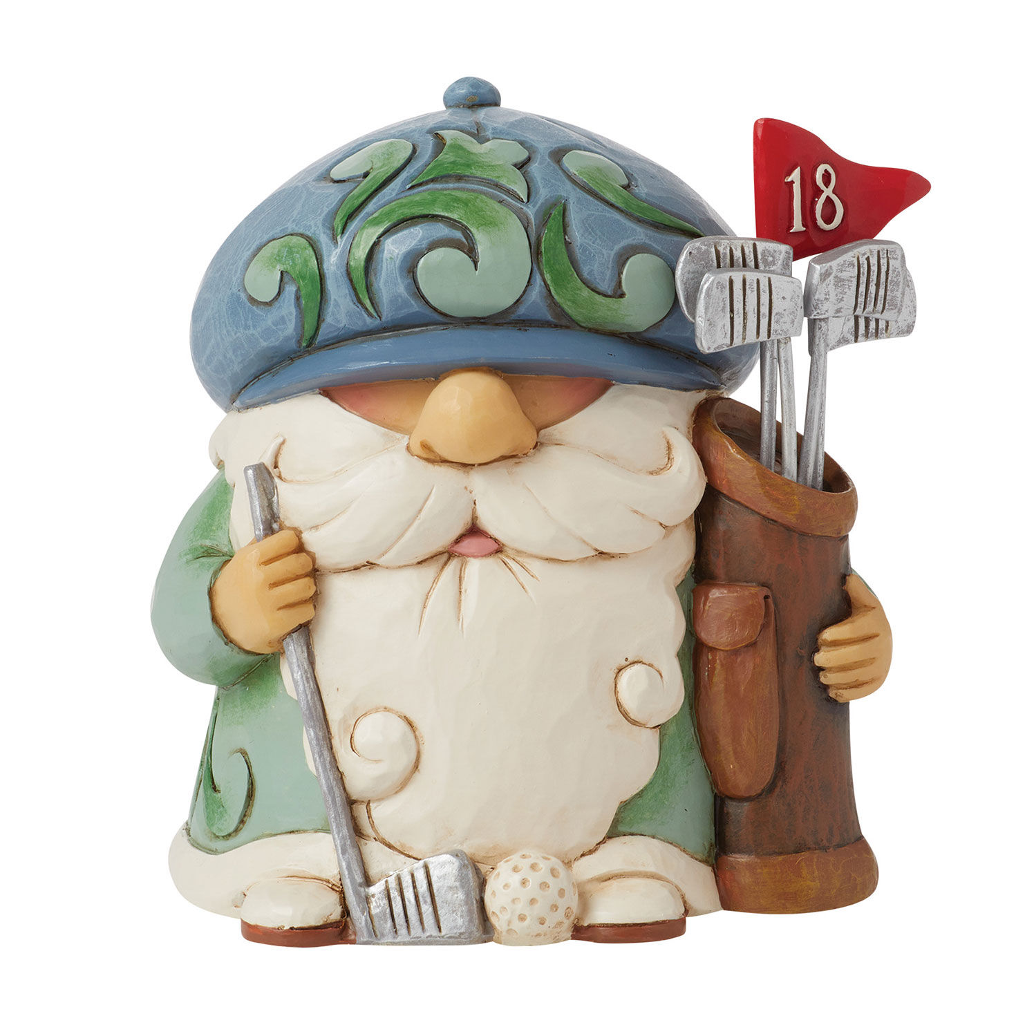 Jim Shore Heartwood Creek Gnome Golfer Figurine, 4" - Figurines | Hallmark