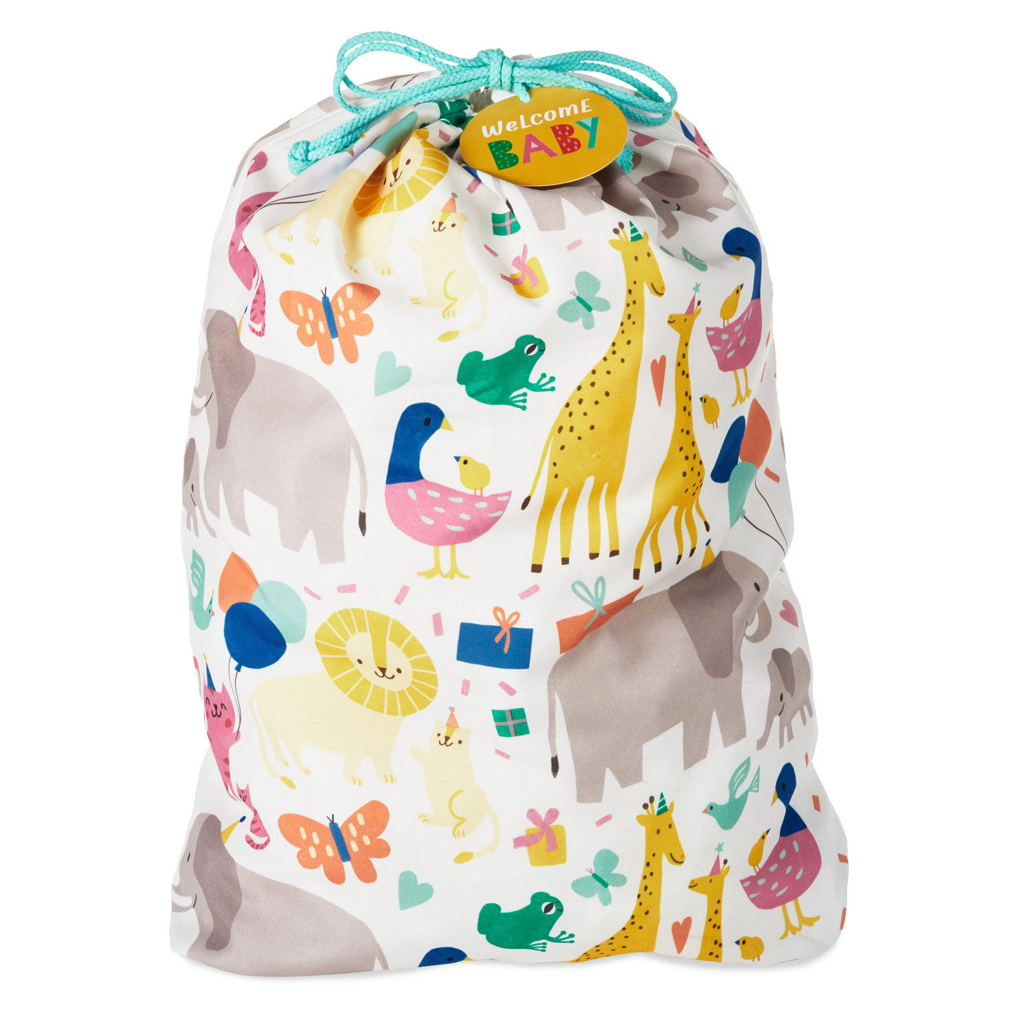 28" Welcome Baby Large Fabric Gift Bag With Tag - Gift Bags | Hallmark