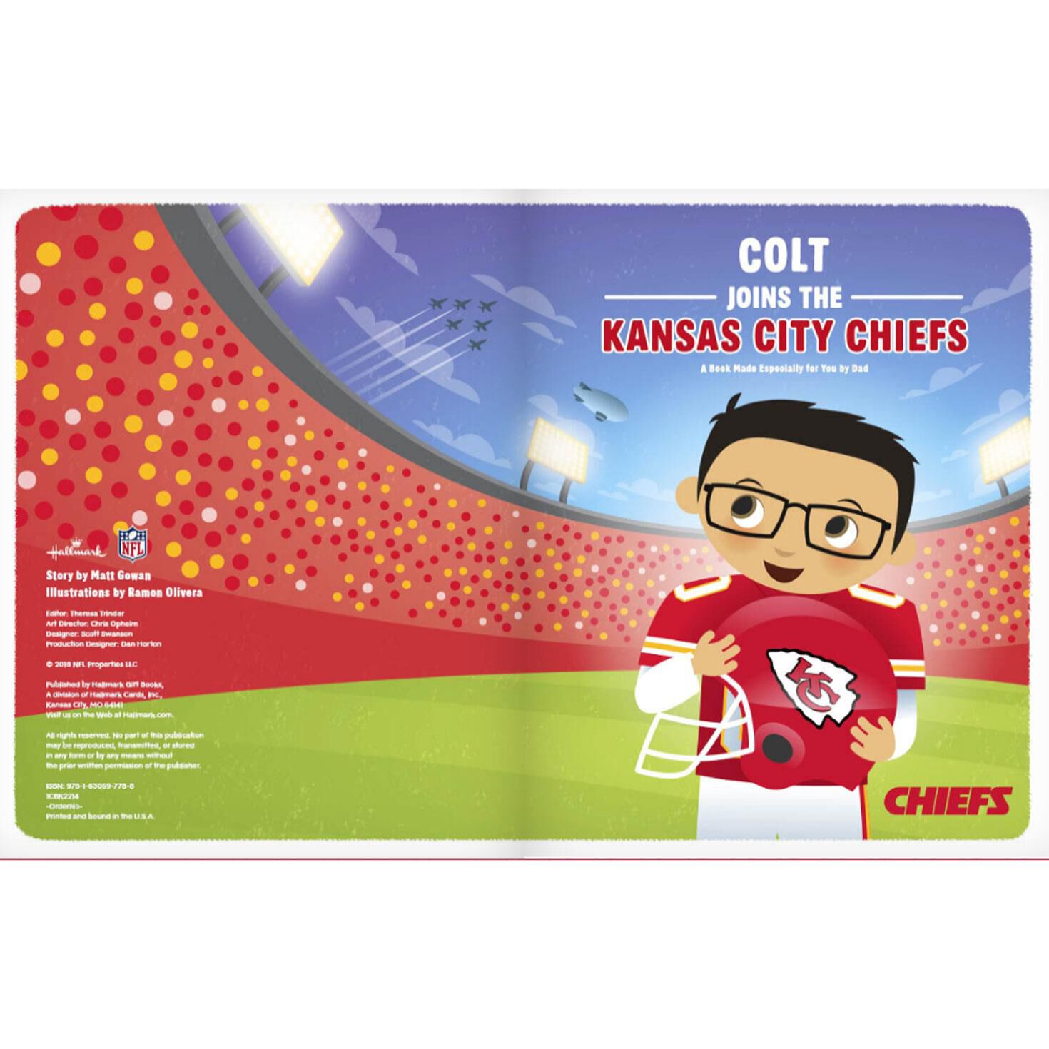 Carolina Panthers NFL Football Personalized Book - End of Life | Hallmark