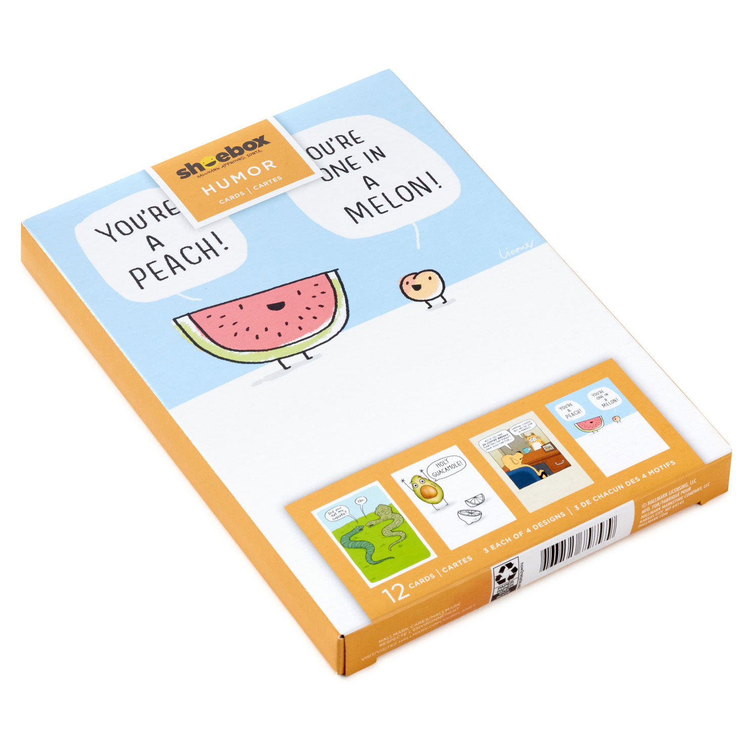 Funny All-Occasion Boxed Blank Cards Assortment, Pack of 12 - Boxed ...