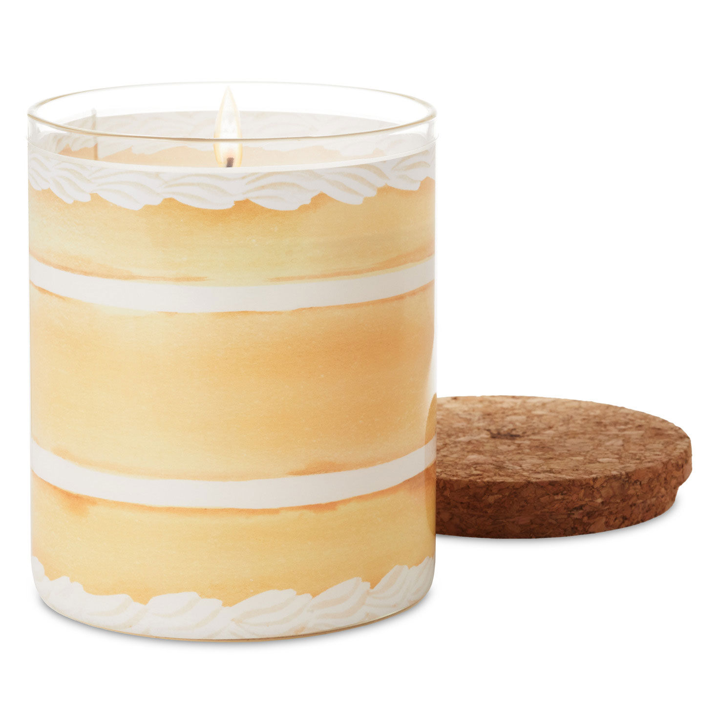 Vanilla Cake and Buttercream Scented 2-Wick Jar Candle, 14.5 oz ...