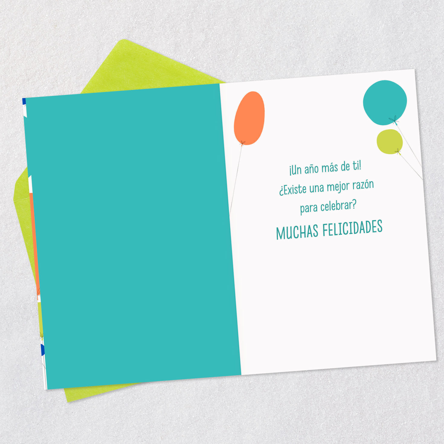 Another Year of Wonderful You Spanish-Language Birthday Card - Greeting ...